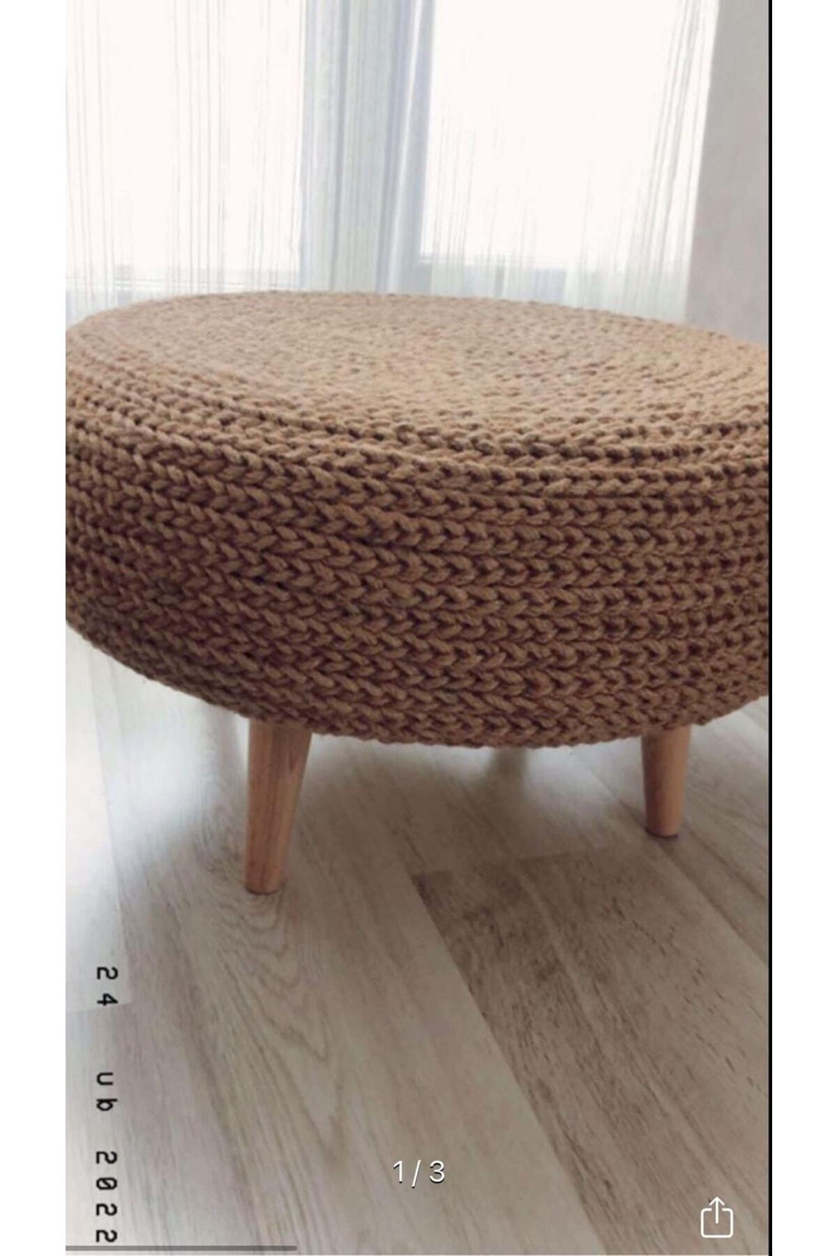 Hayal Home Büyük Boy Örgülü Dekoratif Hasır Puf Sehpa Fiyatı, Yorumları - Trendyol