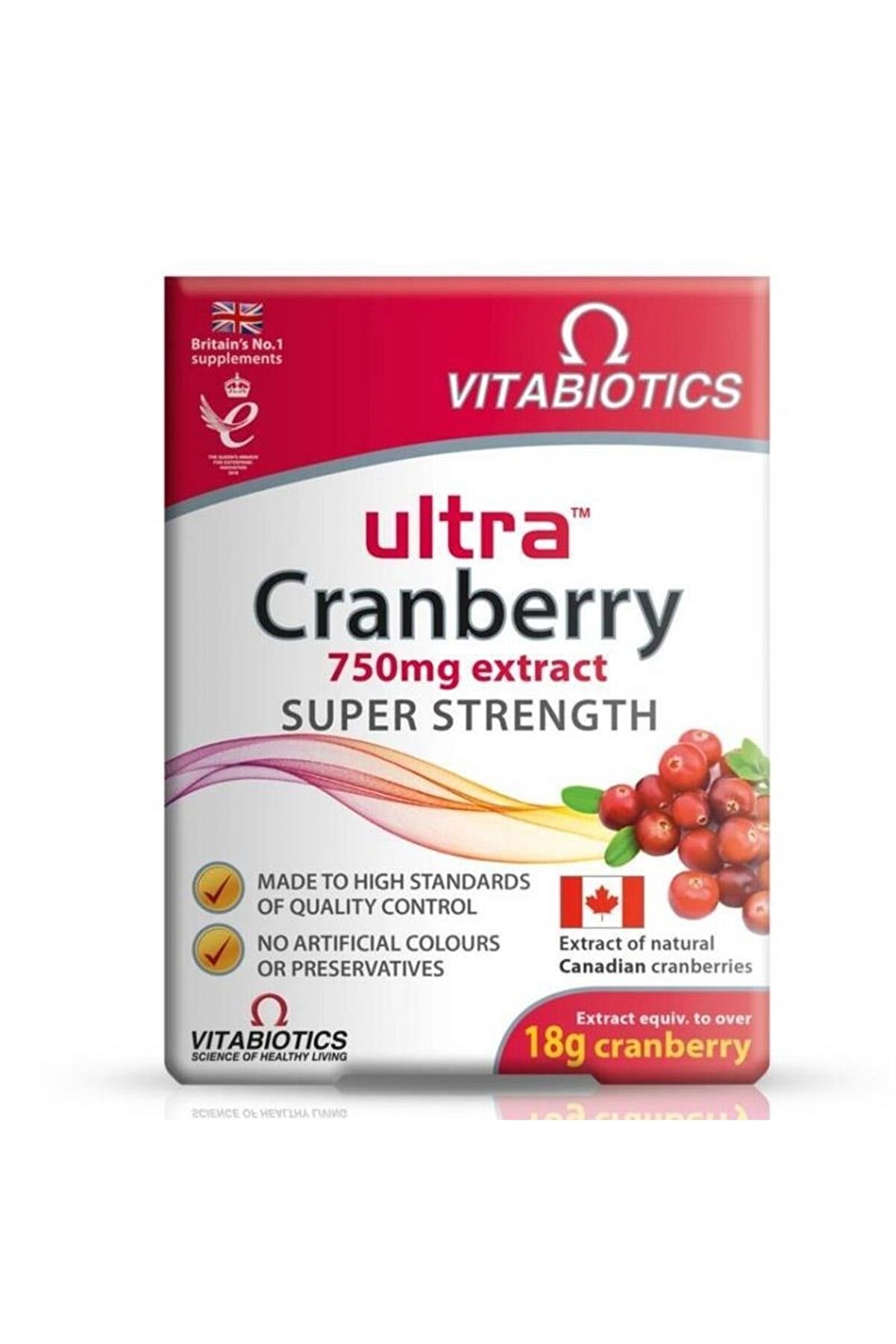ULTRA Vitabiotics Cranberry 750 Mg Extract 30 Tablet Fiyatı, Yorumları ...