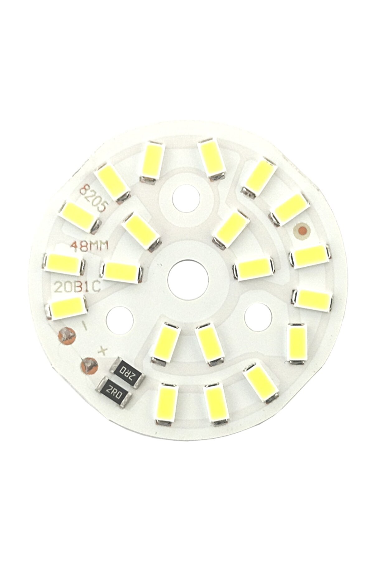 Genel Markalar 5730 5v 10w 48mm Beyaz Led Modül Aluminyum Pcb 20 Led ...