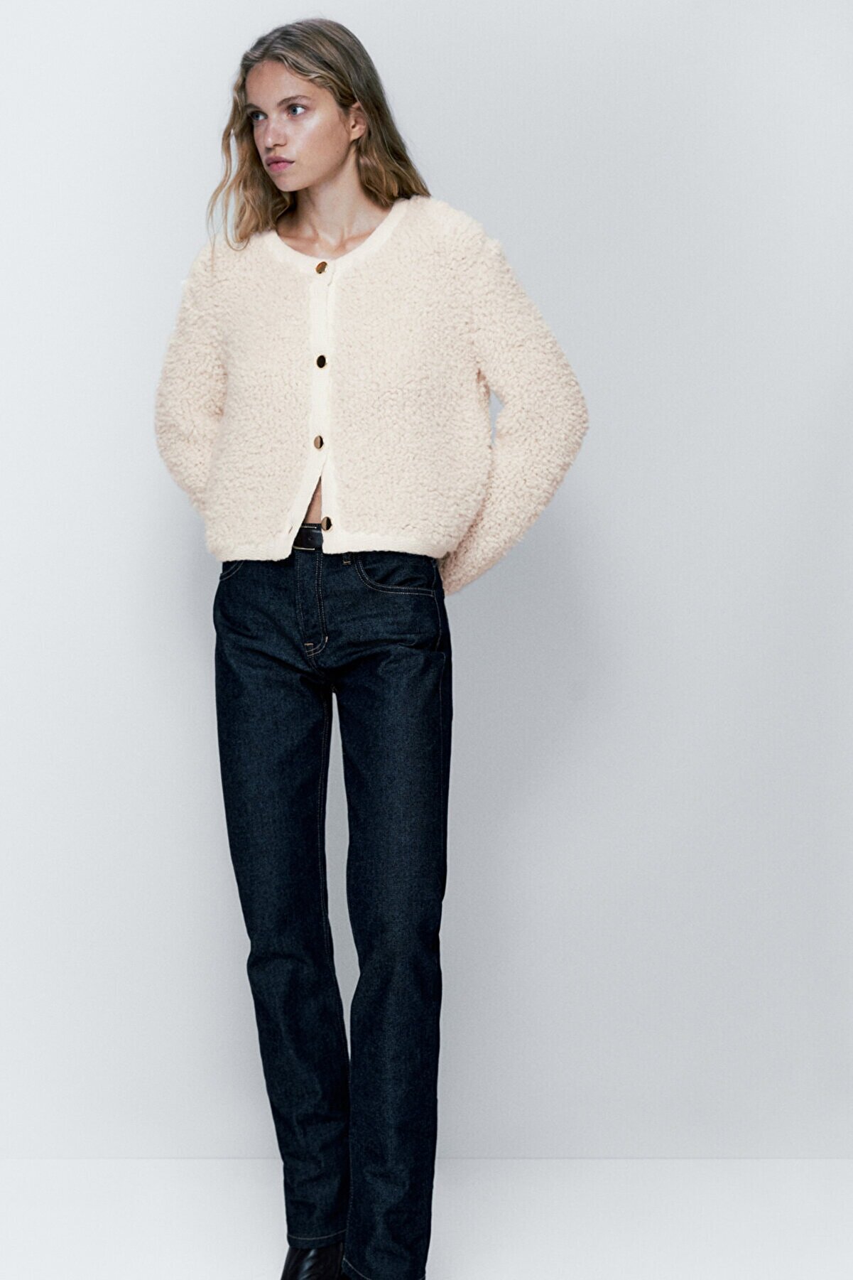 Massimo Dutti Buttoned Bouclé Knit Cardigan Fiyatı, Yorumları - Trendyol