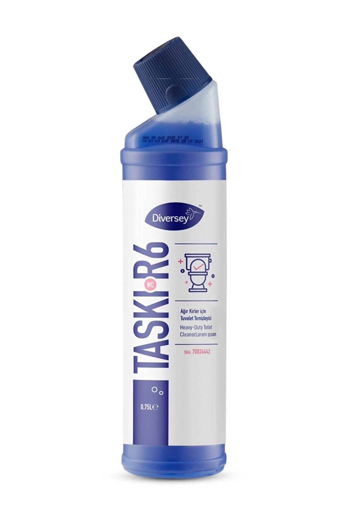 Diversey Taski R6 Tuvalet Temizleyici WC Ağır Kirler için 750 ml Fiyatı ...