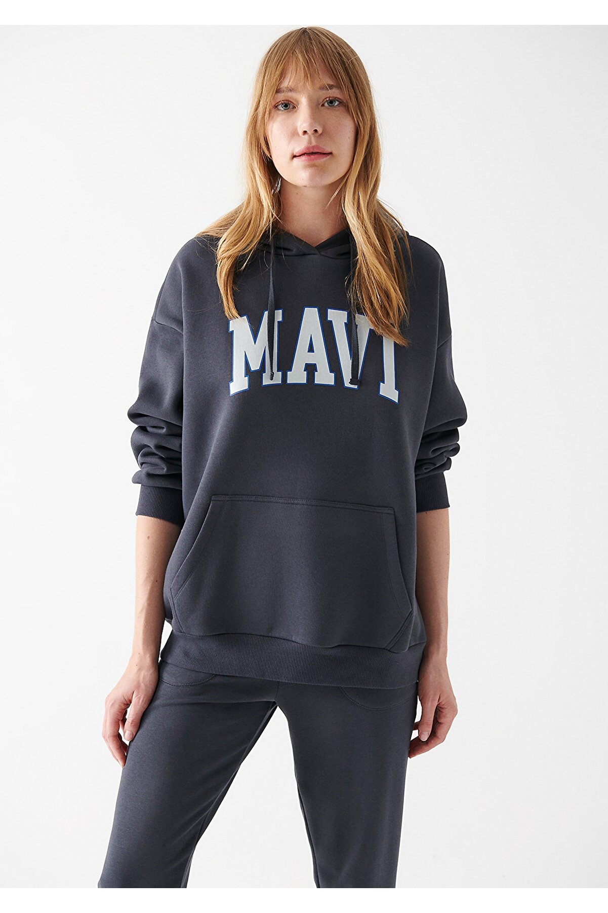 Mavi Logo Baskılı Gri Sweatshirt 1600361-70763 - Fiyatı, Yorumları