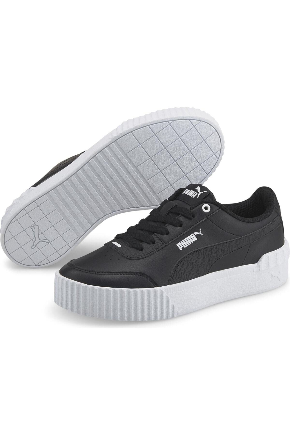 Puma 386405 01 Carına Lift Mono Black -whıte Spor Ayakkabı/siyah Beyaz ...