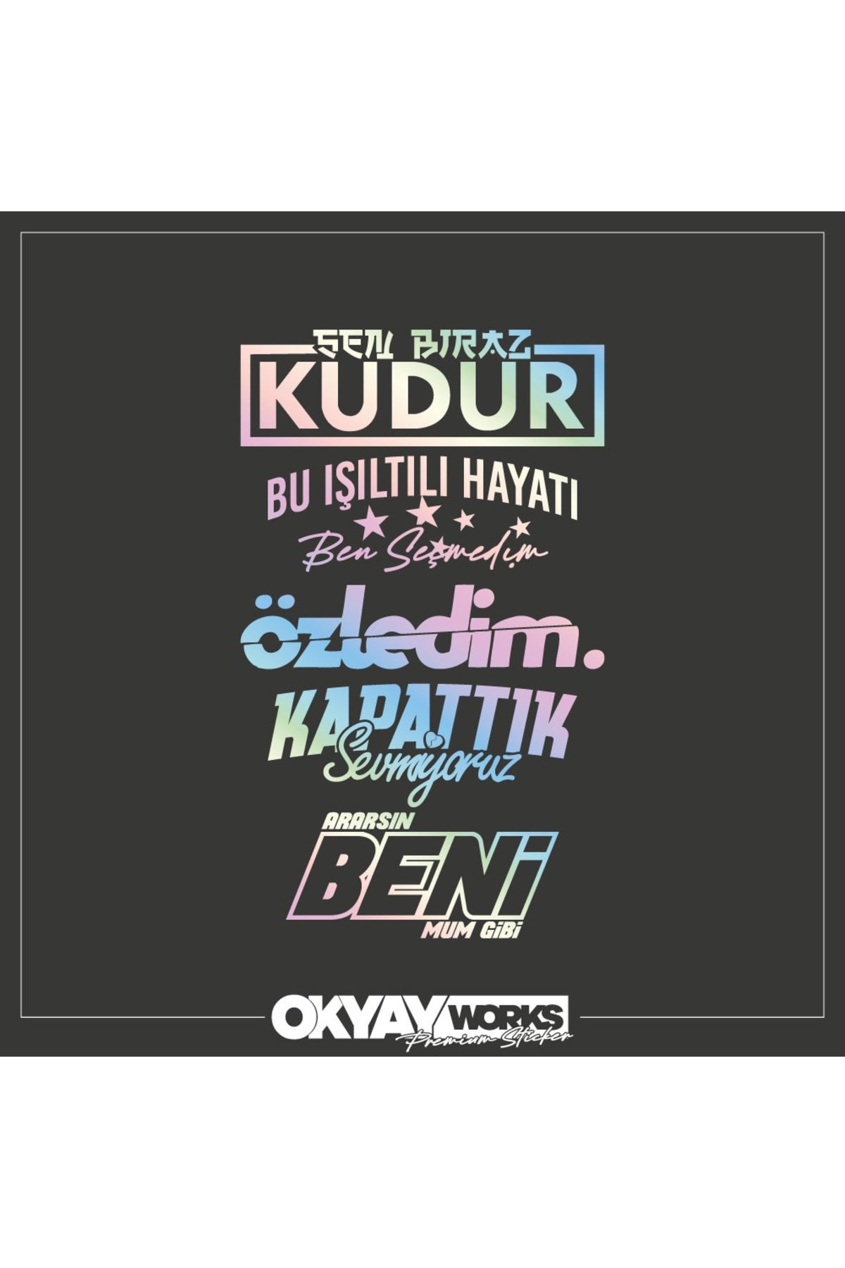 Okyayworks Hologram Arka Cam Sticker Paket 20 Fiyatı Yorumları Trendyol