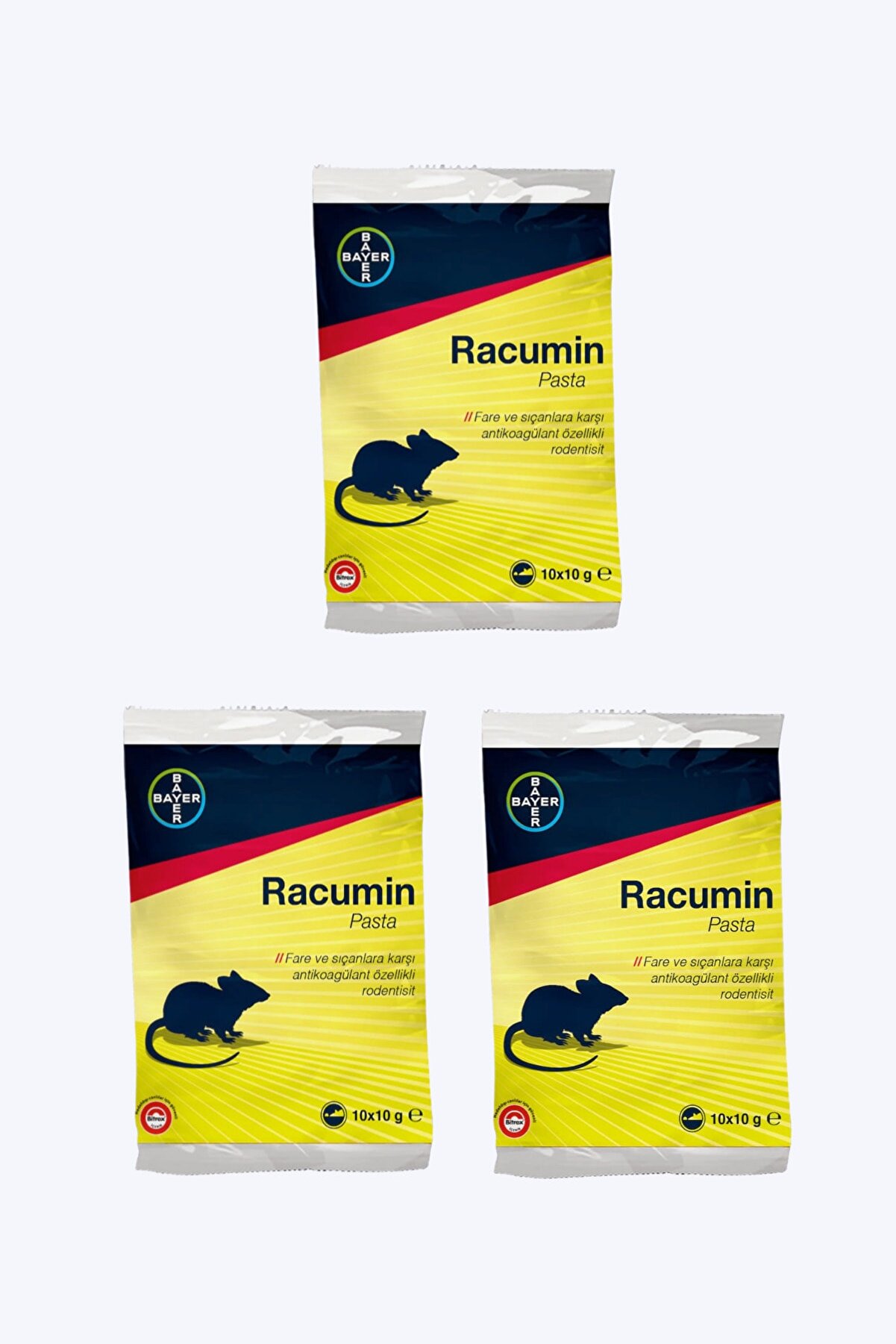 Bayer Racumin Paste-label Ev Faresi Çatı Faresi Lağım Faresi Ilacı 3 ...