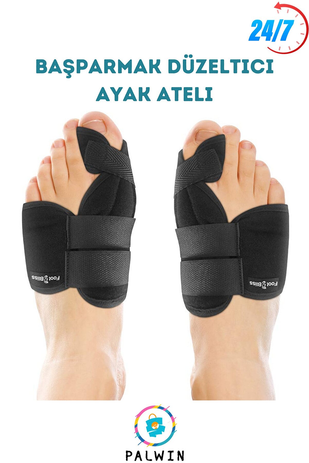 Palwin Ortopedik 2'li Halluks Valgus Ayak Ateli Ayak Başparmak Eğriliği ...