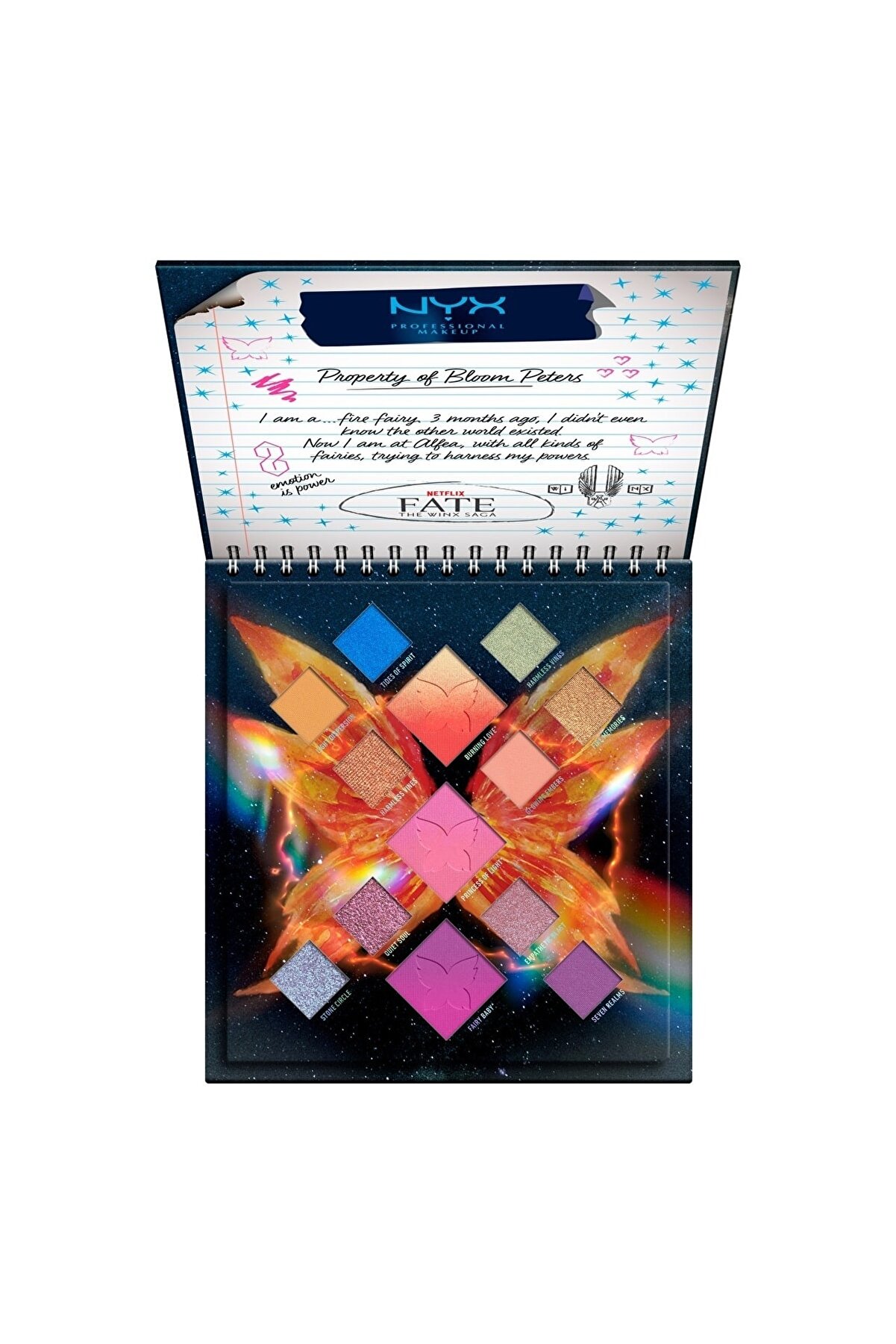 NYX Professional Makeup Yeni Göz Far Paleti – New Winx Fairy Far ...