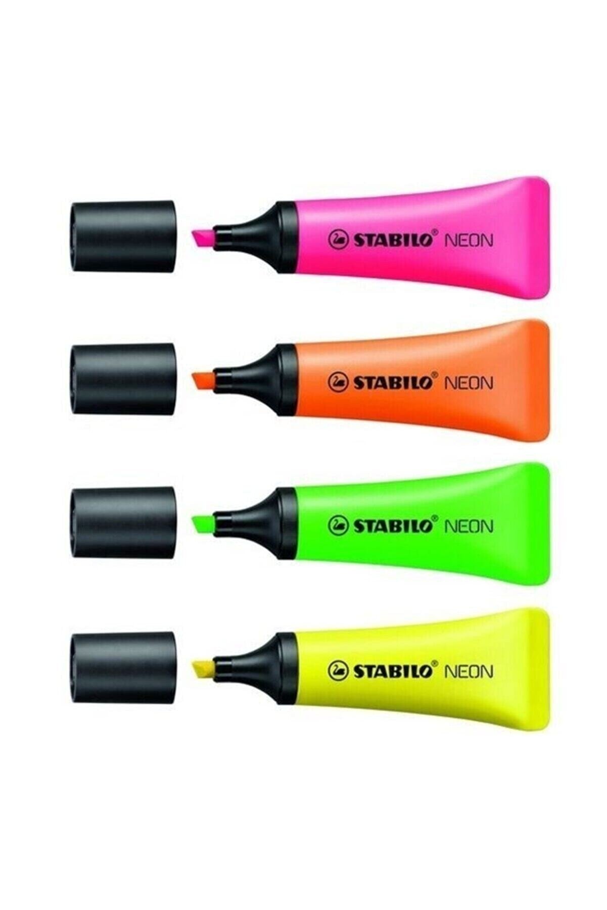 Stabilo Stabılo Neon Fosforlu Kalem 4lü Set Fiyatı, Yorumları - TRENDYOL
