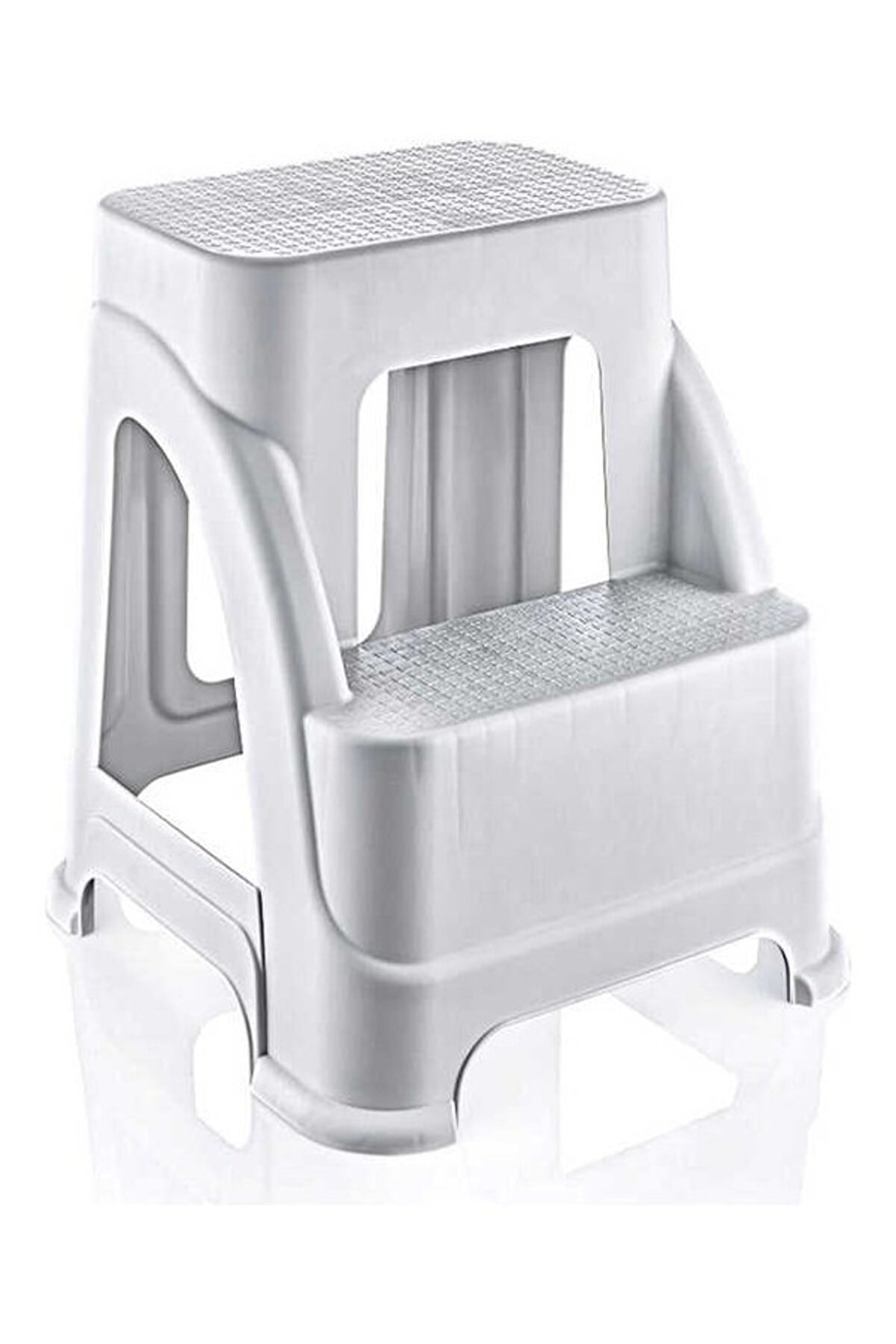 HOBBY LİFE Merdivo Büyük Boy 2 Basamaklı Merdiven Tabure Beyaz Renkli - Fiyatı, Yorumları