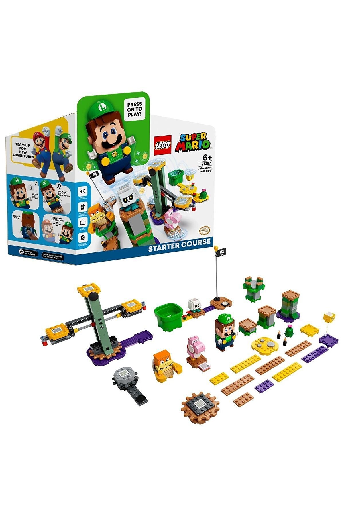LEGO ® Super Mario™ Luigi ile Maceraya Başlangıç Seti 71387 - Çocuklar ...