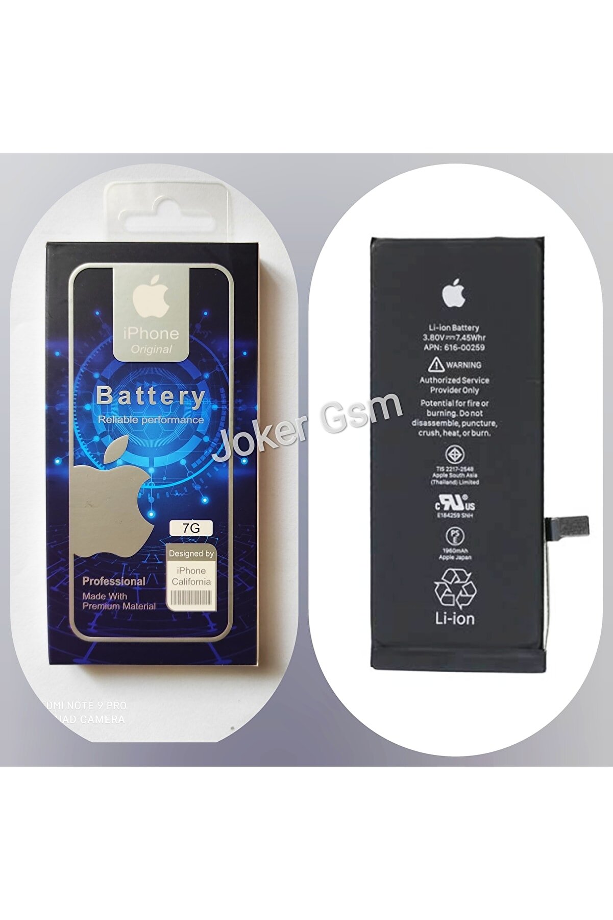 realpower Apple Iphone 7 / 7g Orjinal Batarya Pil 2300mah Rp-iph7 ...