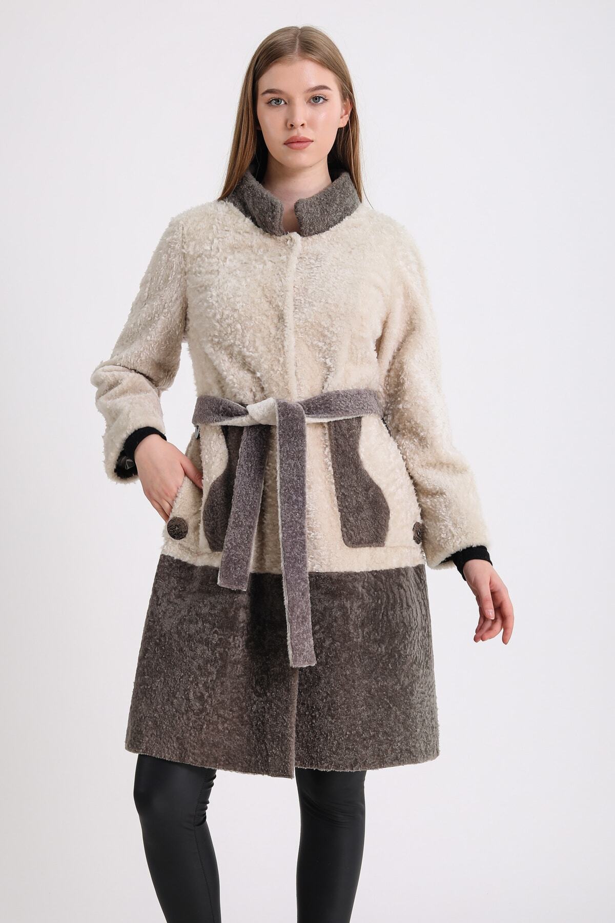 Leather Club Krem-bej Astragan Kürk Kaban - Fiyatı, Yorumları