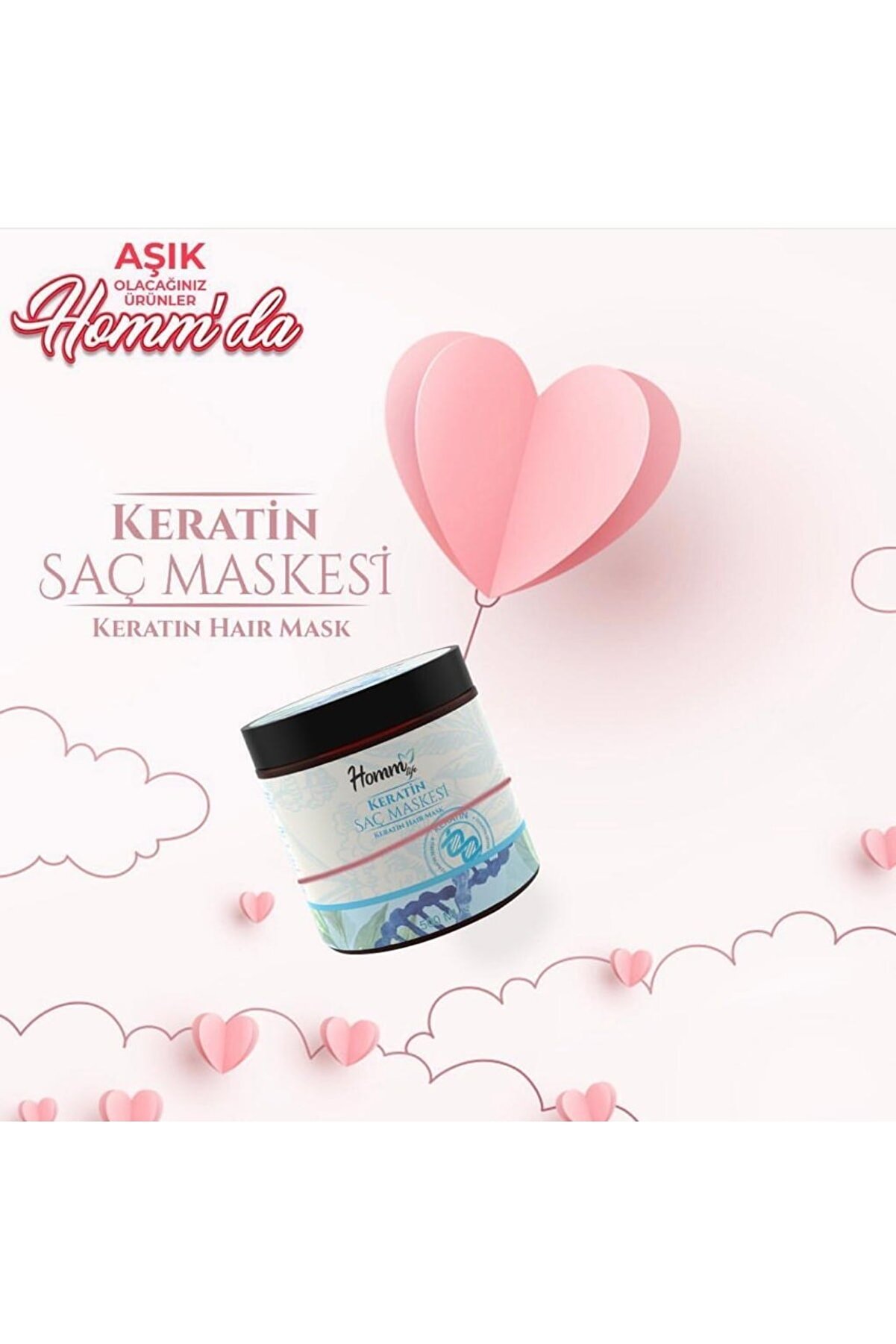 Homm Bitkisel Homm Life Keratin Saç Maskesi 500 ml Yorumları, Fiyatı ...
