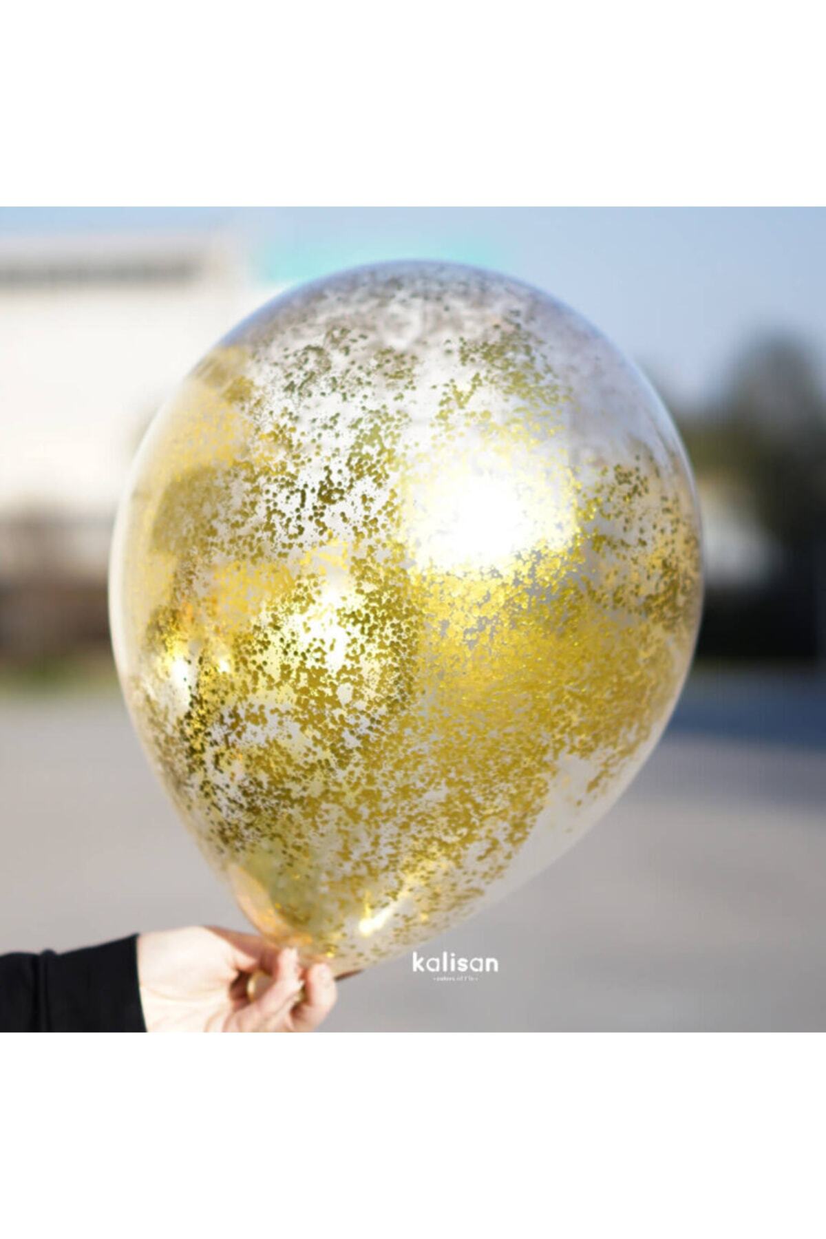 Kalisan Gold Sim Konfetili Şeffaf Balon Seti - 10 AdetFiyatı, Yorumları ...
