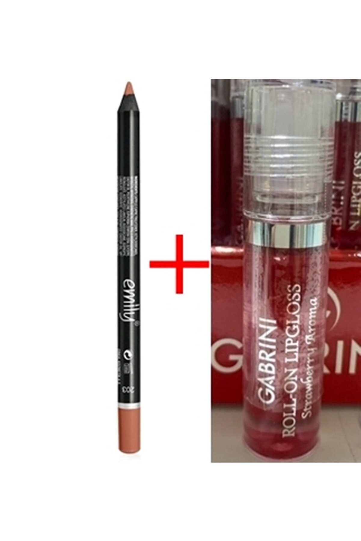 EMILY Dudak Kalemi No 203 + Gabrini Lpgloss Dudak Parlatıcısı Eylül ...