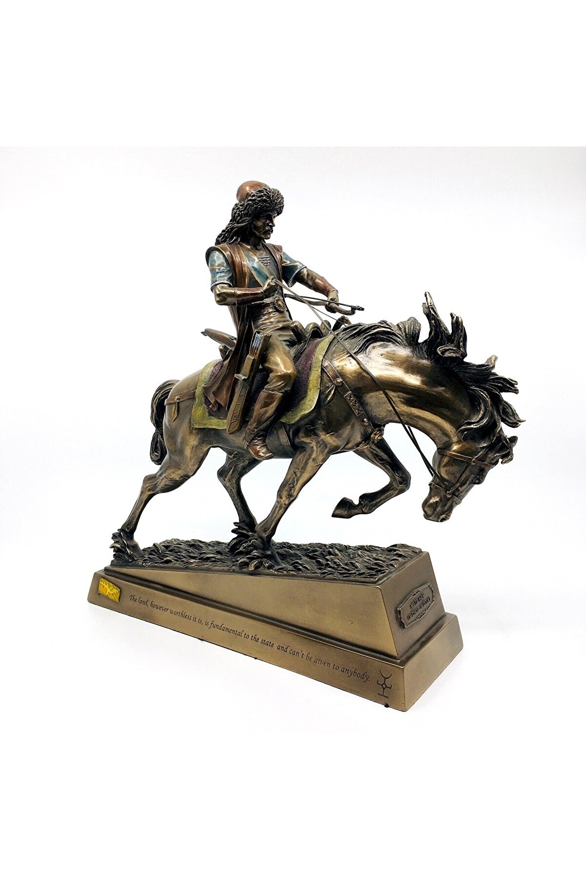 Tüterler Hun Imparatoru Mete Han Biblosu | Oğuz Kağan Heykeli | tarih ...