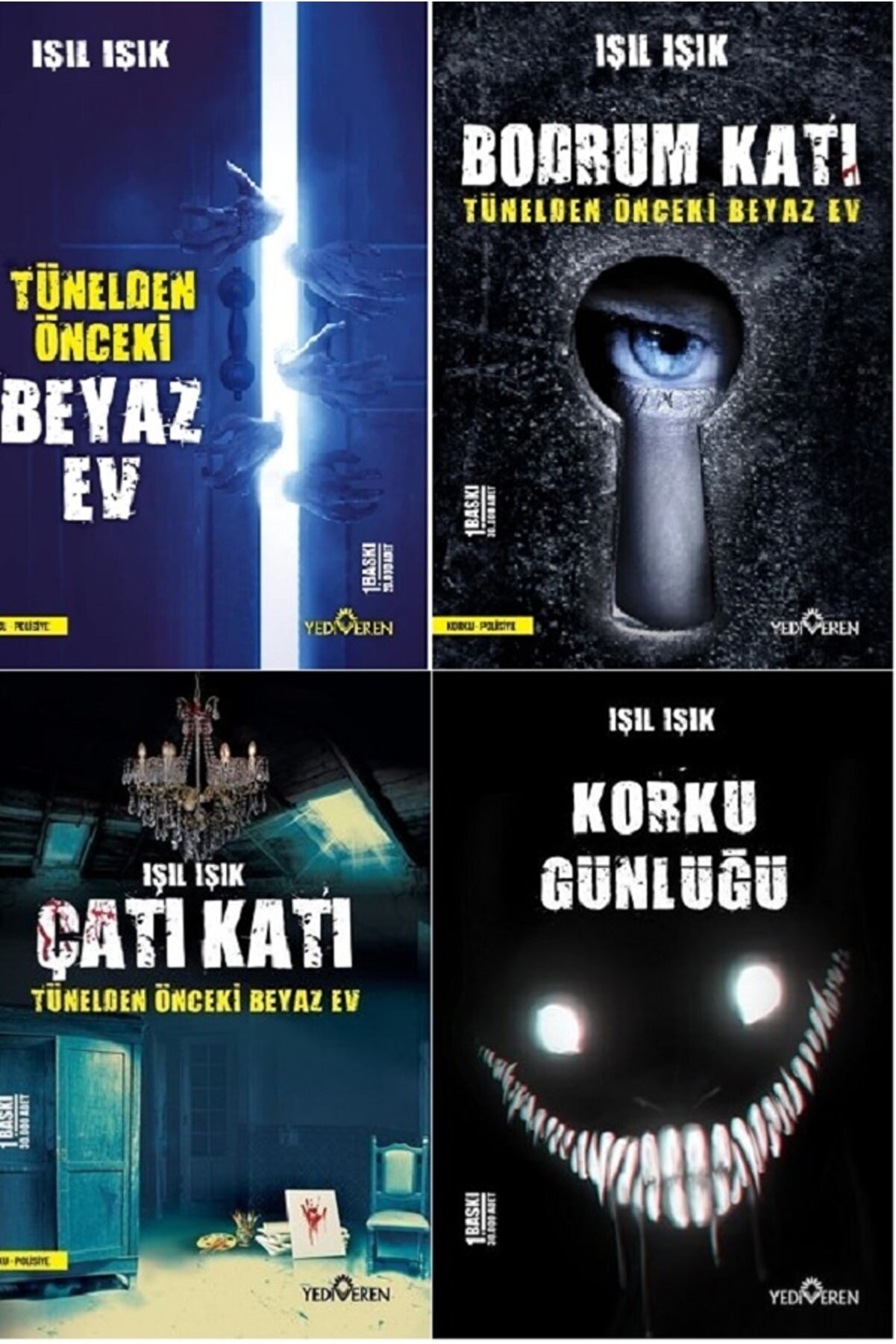 Yediveren Yayınları Tünelden Önceki Beyaz Ev Serisi + Korku Günlüğü /4 ...