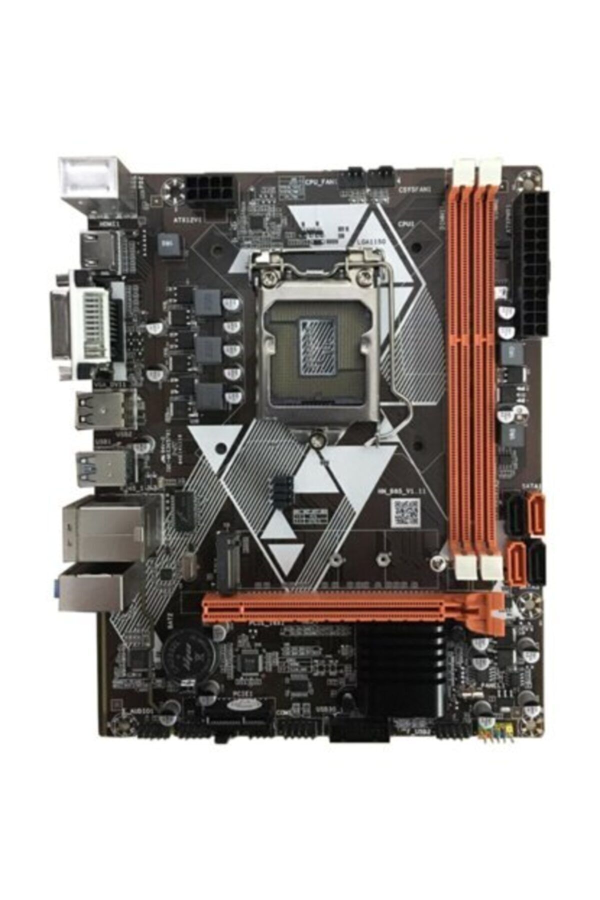 TURBOX WorkTeam B85(H81) Sata M2 DDR3 1600MHz Usb 3.0 Vga Hdmi Ses Lan 1150P 4.Gen Anakart ...