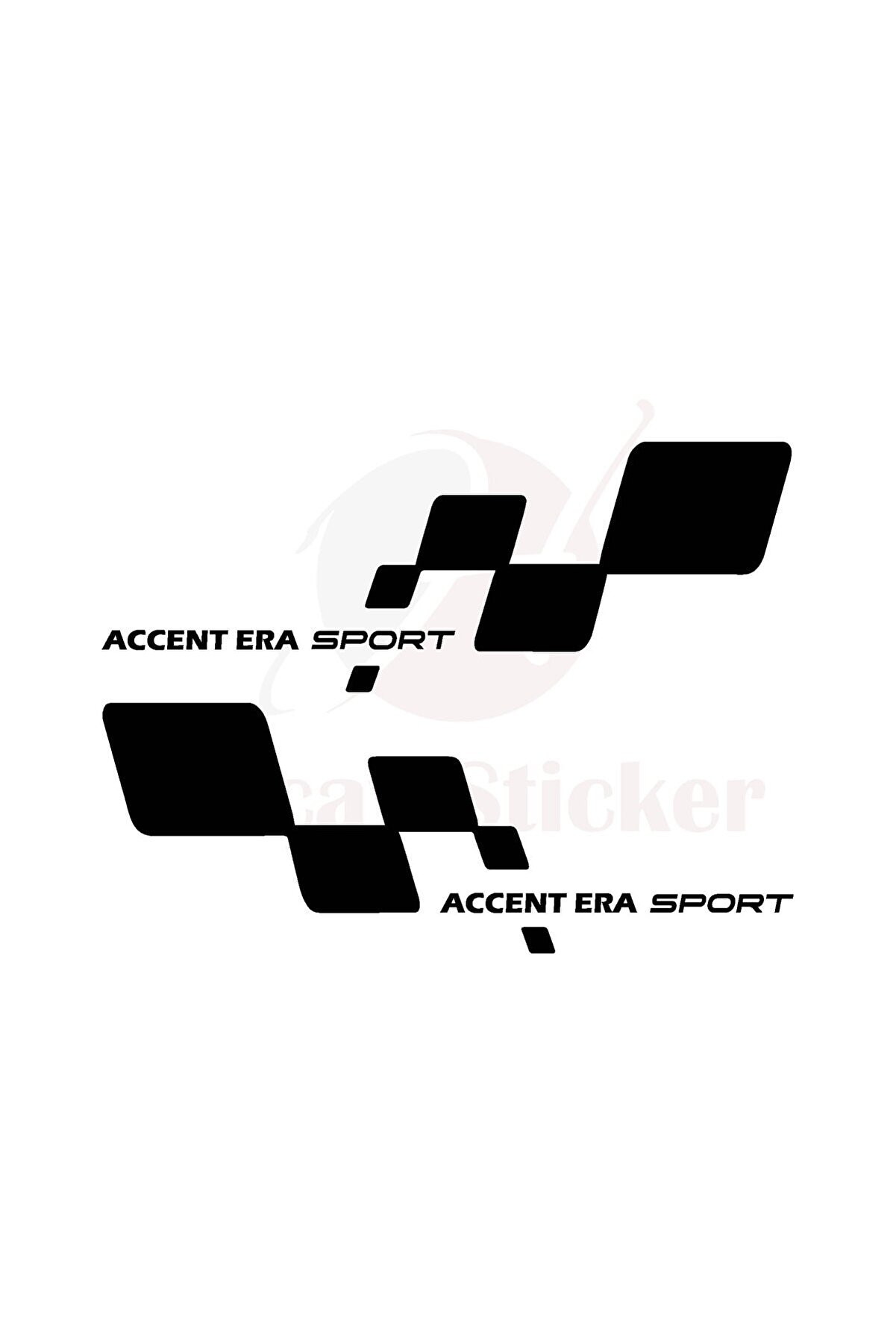 Akçay Sticker 30cm X 11cm Accent Era Sport Sticker Hyundai Oto Sticker ...