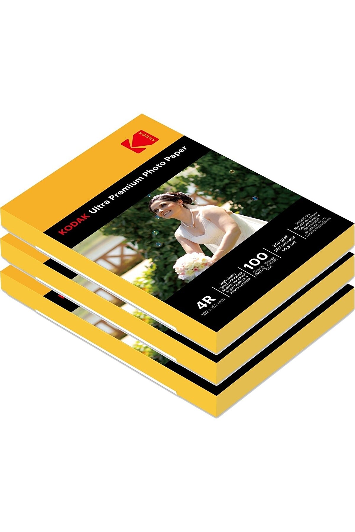 Kodak 260 Gram 10x15 Parlak 3'lü Paket Fotoğraf Kağıdı Fiyatı ...