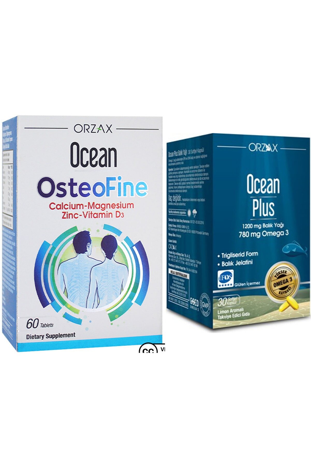 Ocean Osteofine 60 Tablet + Plus 1200mg 30 Kapsül Fiyatı, Yorumları ...