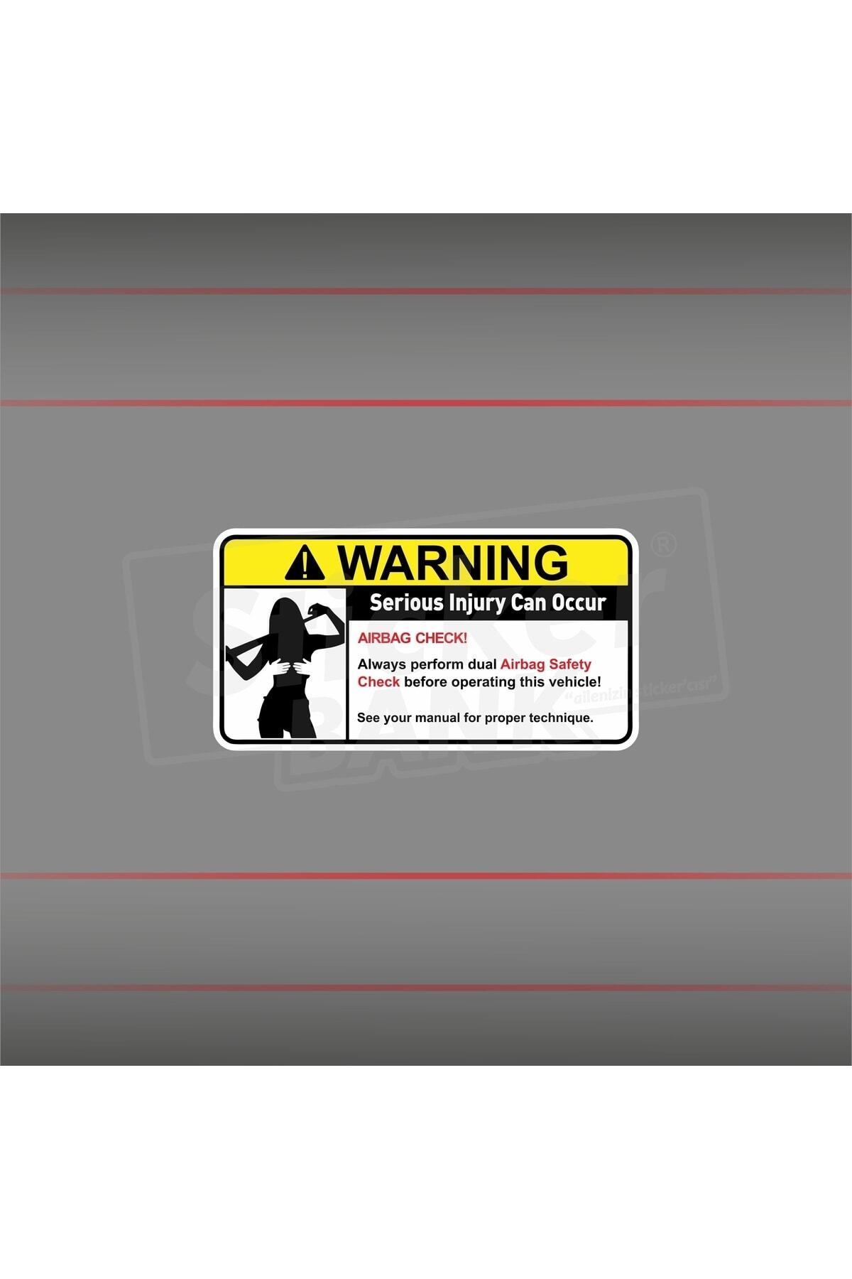 Sticker Bank Araba Sticker Airbag Kontrol Sticker Fiyatı, Yorumları ...