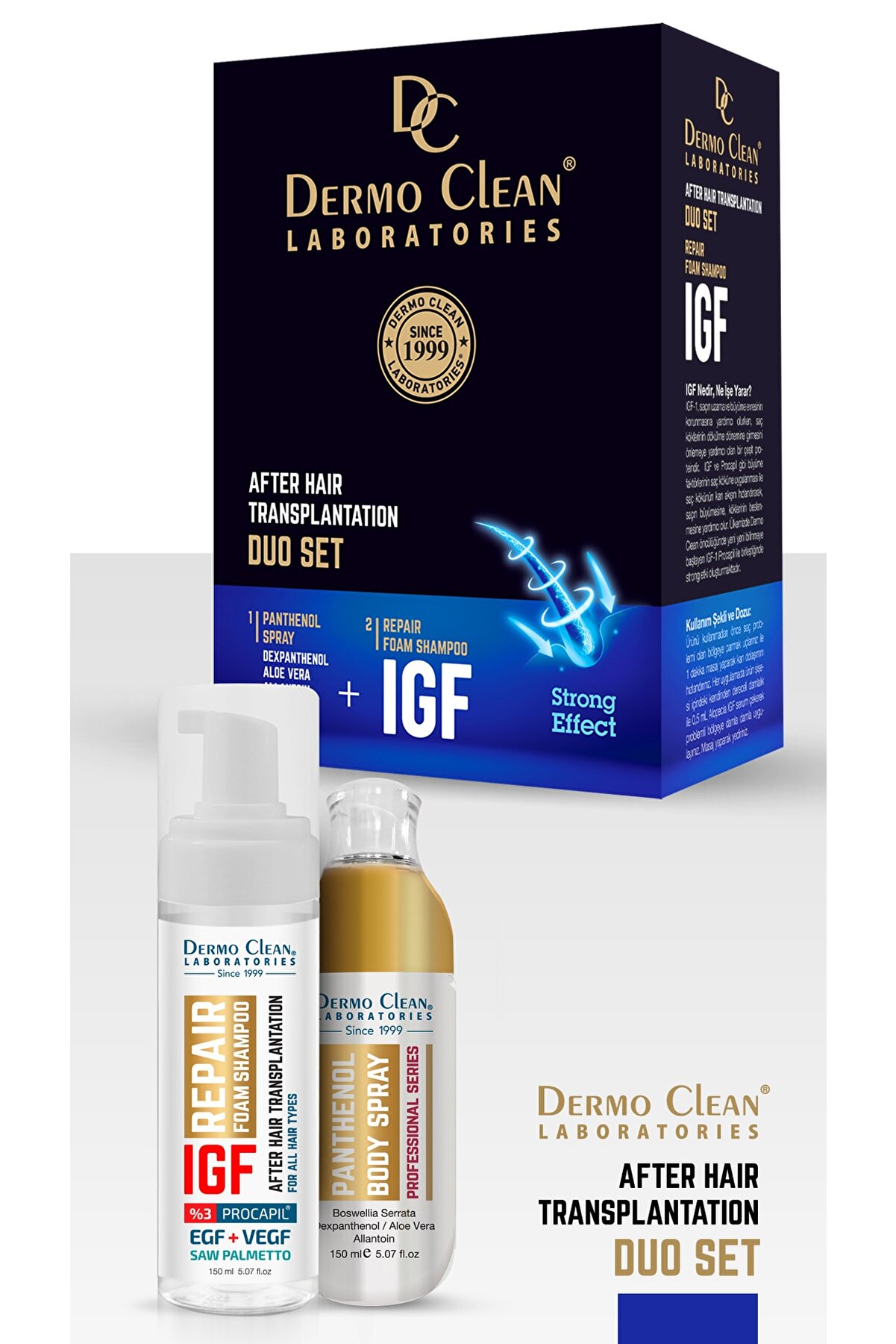 Dermo Clean After Haır Transplantatıon Duo Set - Fiyatı, Yorumları