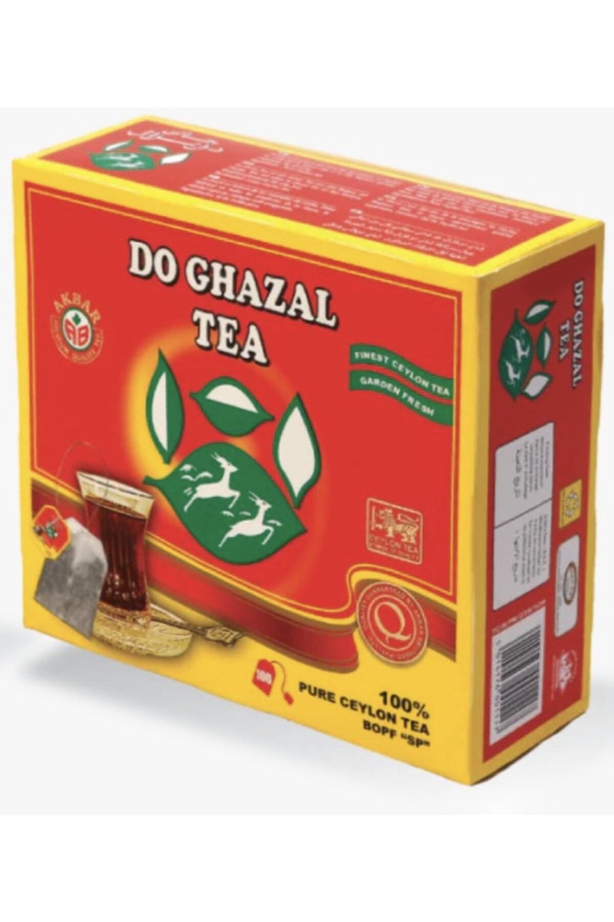 Do Ghazal Tea Do Ghazal Pure Ceylon Tea 100 Adet Bardak Sallama Kokusuz ...