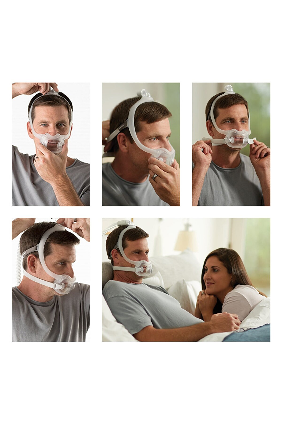 Philips Respironics Dreamwear Full Face Cpap Maskesi Large + Yedek Kafa ...