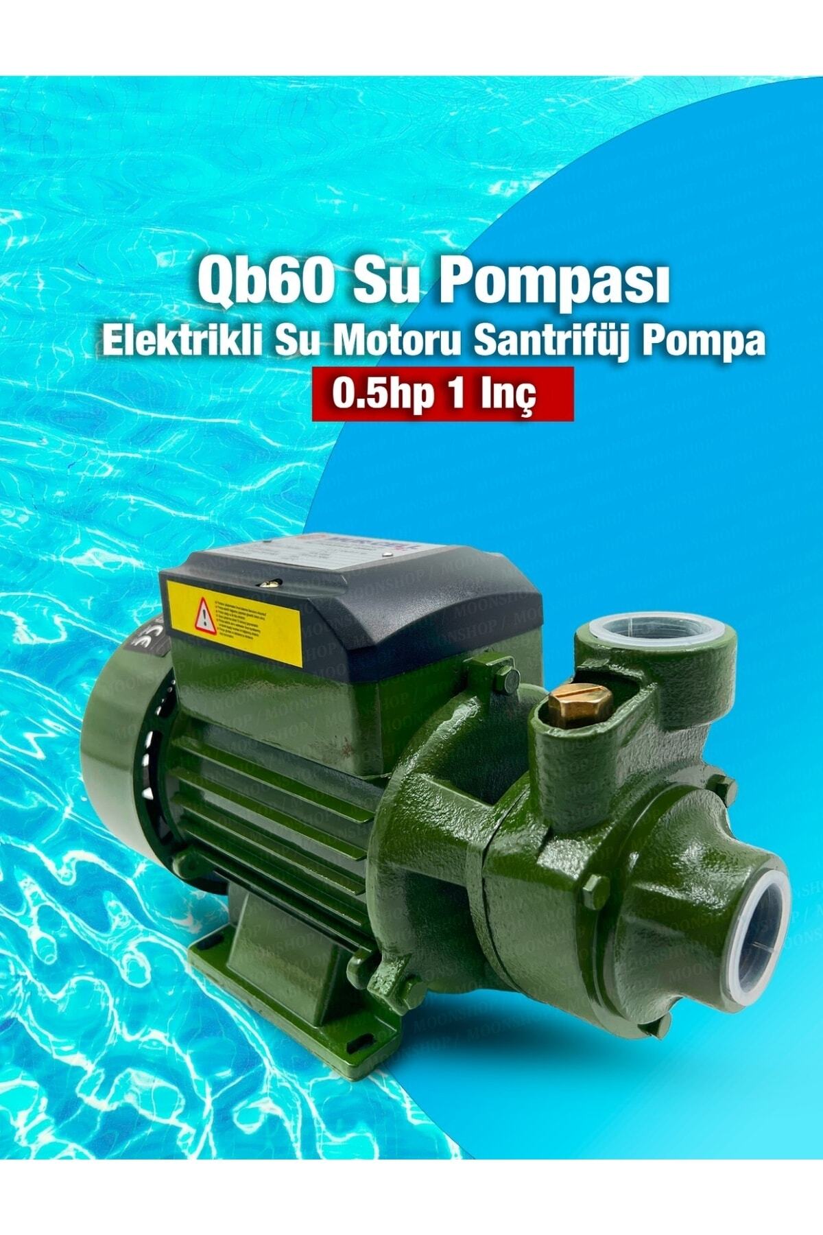 MOONSHOP Qb 60 0.50 Hp 0.5kwsu Motoru Su Pompası Dinamo 220v... Fiyatı, Yorumları - Trendyol