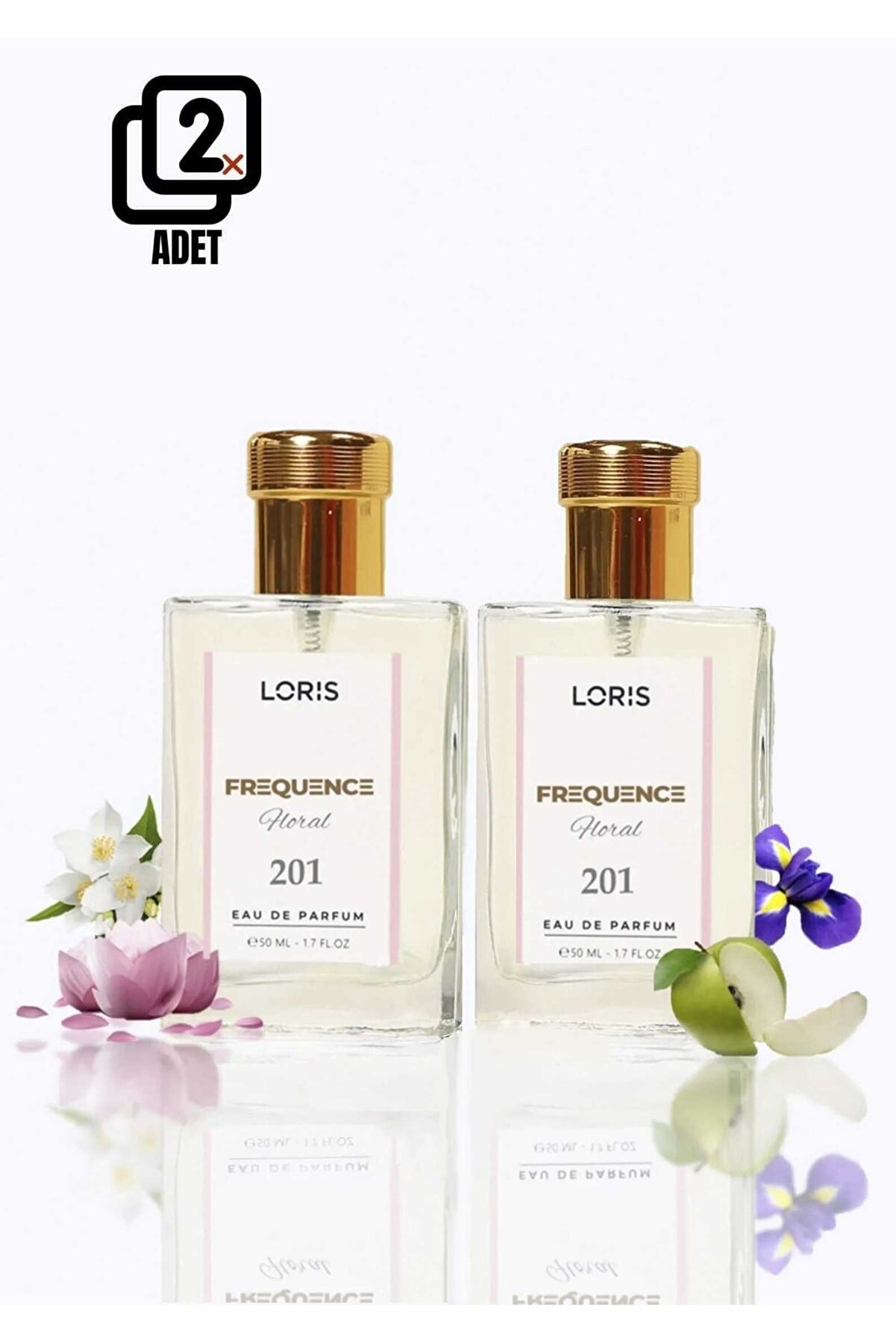 Loris 2 Adet K-201 Plus Parfume Edp 50 Ml Kadın Parfüm Fiyatı ...