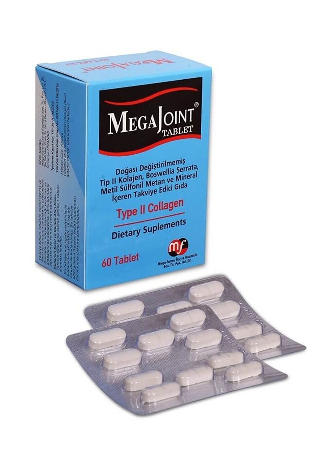 Mega-Farma Mega Joint Tip Iı Kolajen 60 Tablet Fiyatı, Yorumları - Trendyol
