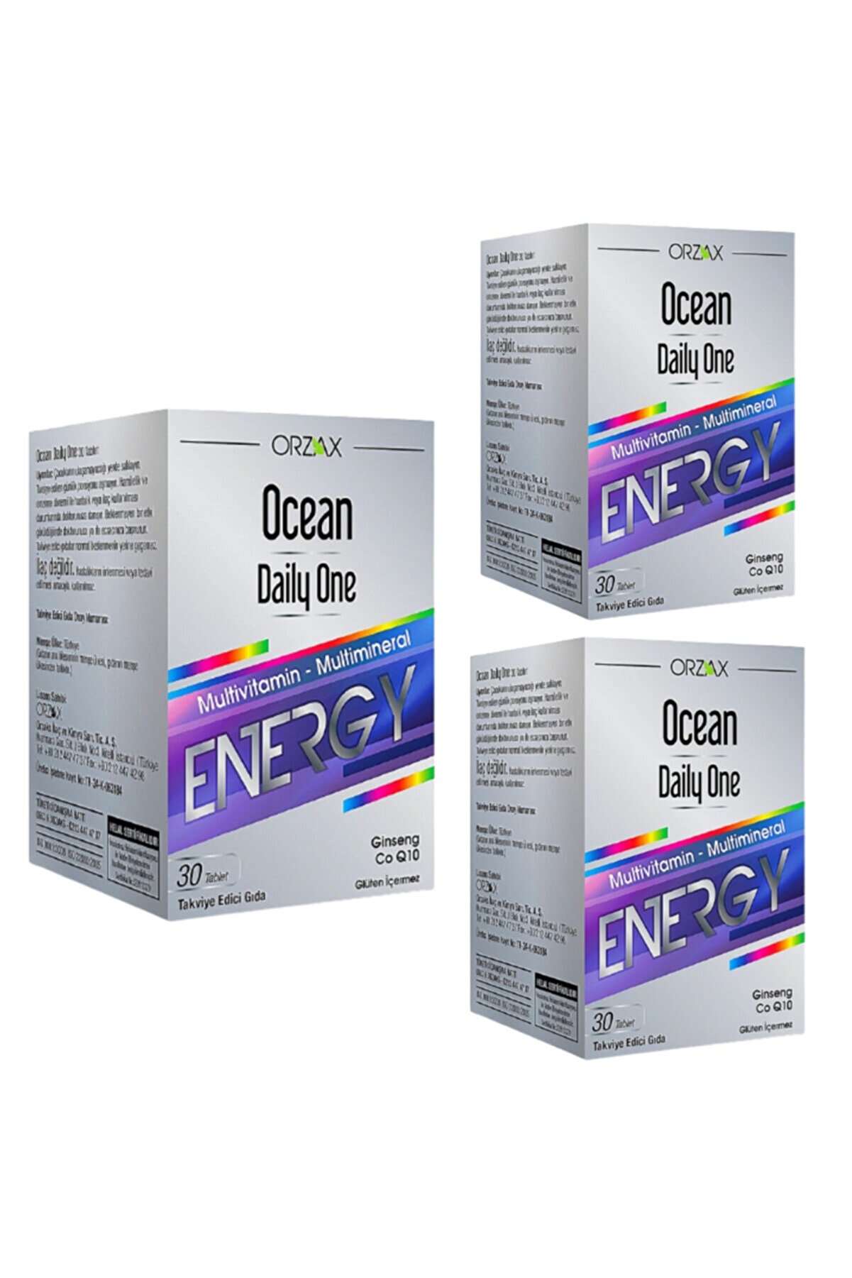 Ocean Ocean Daily One Energy Multivitamin X 3 Adet Fiyatı, Yorumları ...