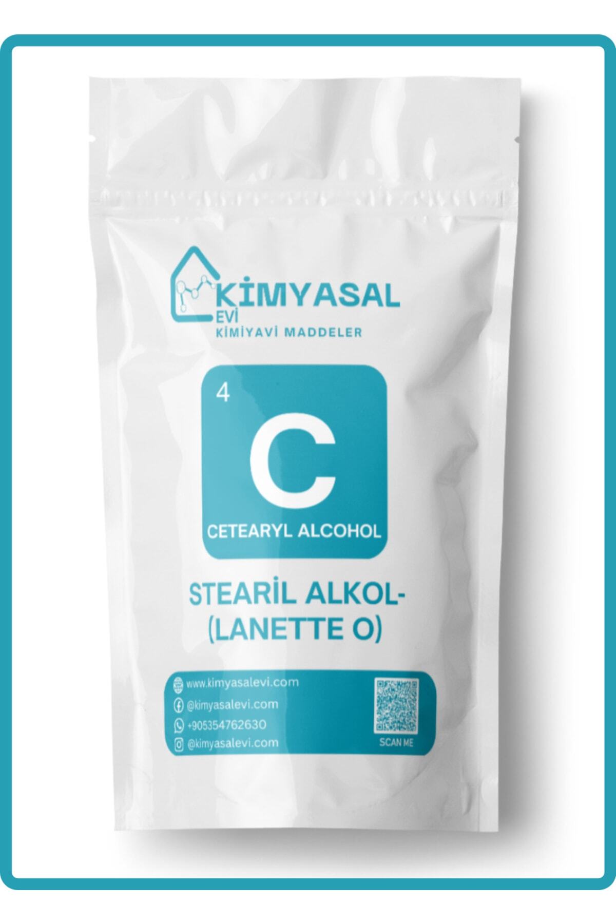 KİMYASAL EVİ Stearil Alkol-cetearyl Alcohol (lanette O) Hammadde 500g ...