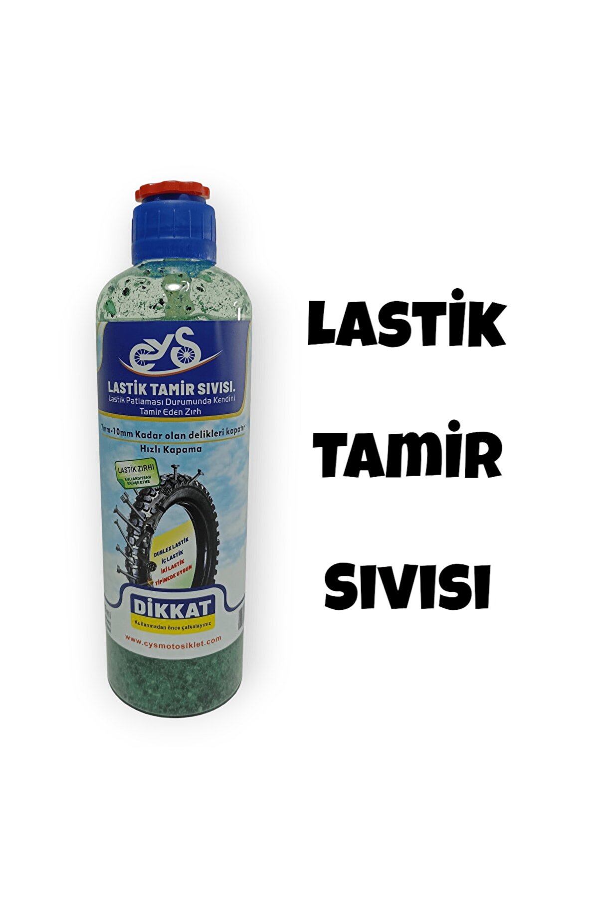 cys Lastik Patlak Sıvısı / Tamir Ilacı / Lastik Tamir Kiti 500 ml ...