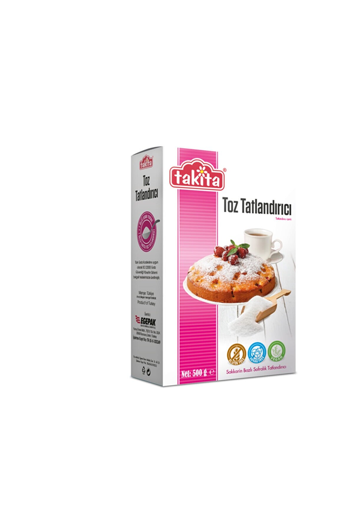 Takita Toz Tatlandırıcı 500 G (sakarin, Sorbitol) Fiyatı, Yorumları ...