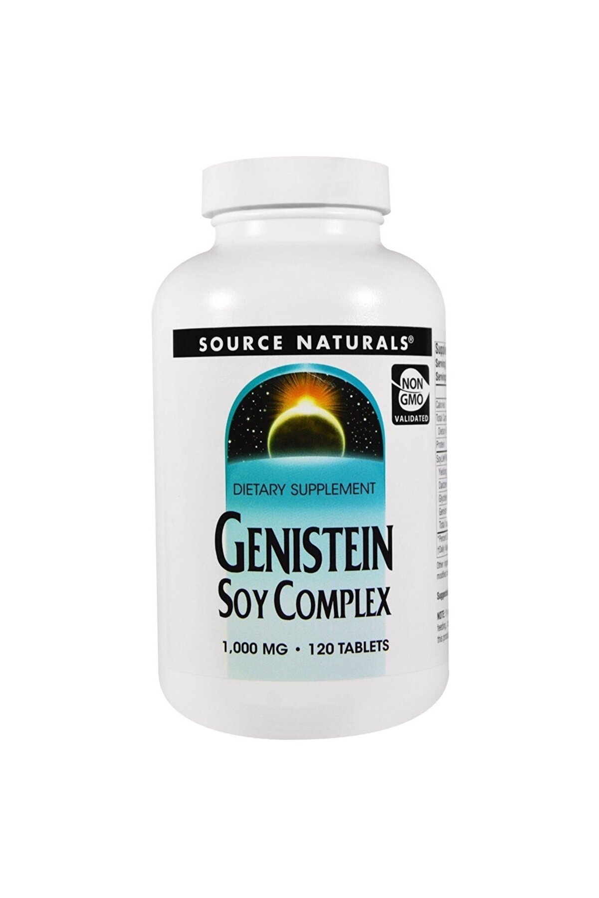 Source Naturals Genistein Soy Complex, Organik 1,000 Mg, Soya Kompleksi ...