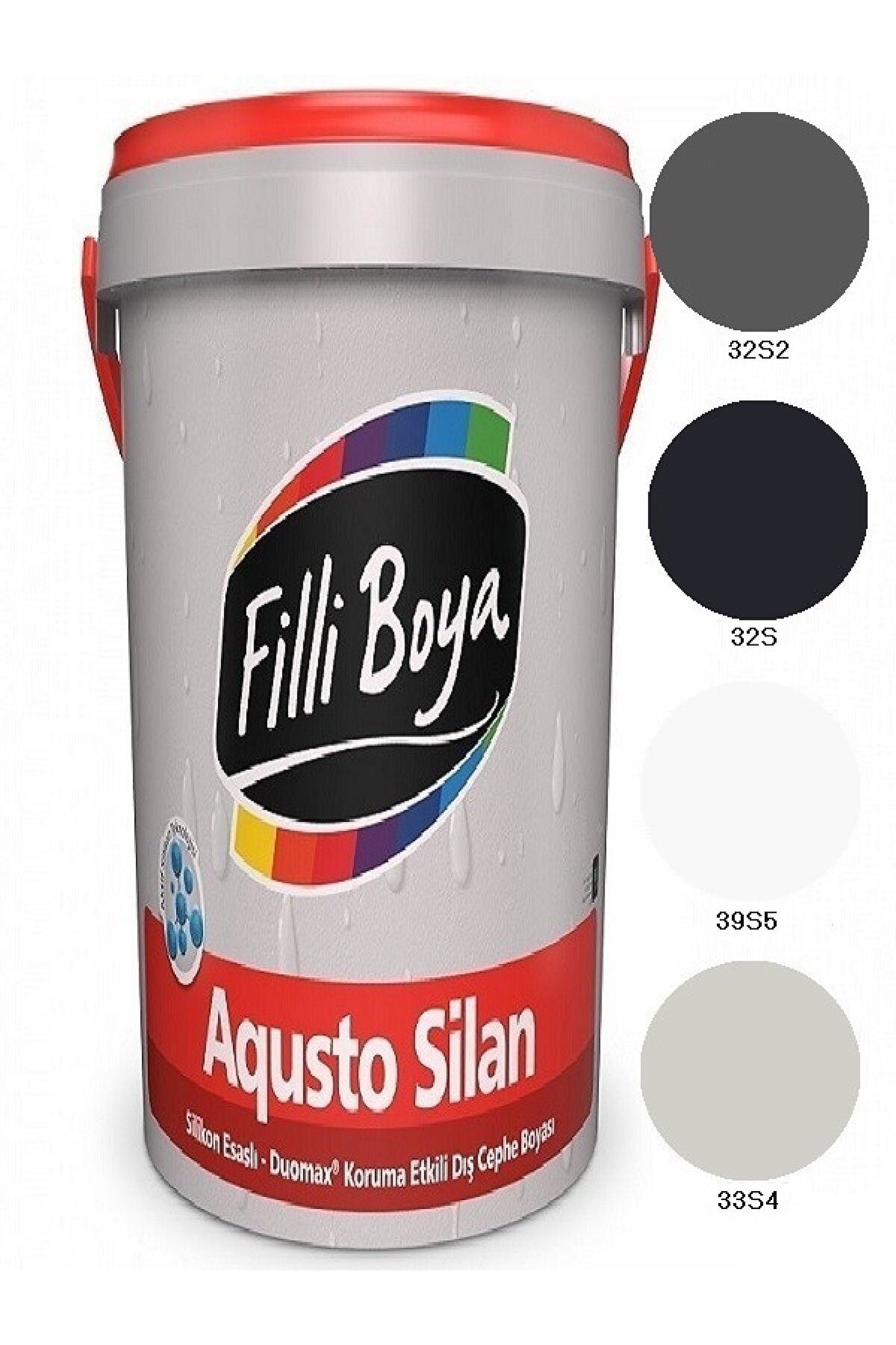 Filli Boya Aqusto Silan Silikon Esaslı Dış Cephe Boyası 15lt (39s5 ...