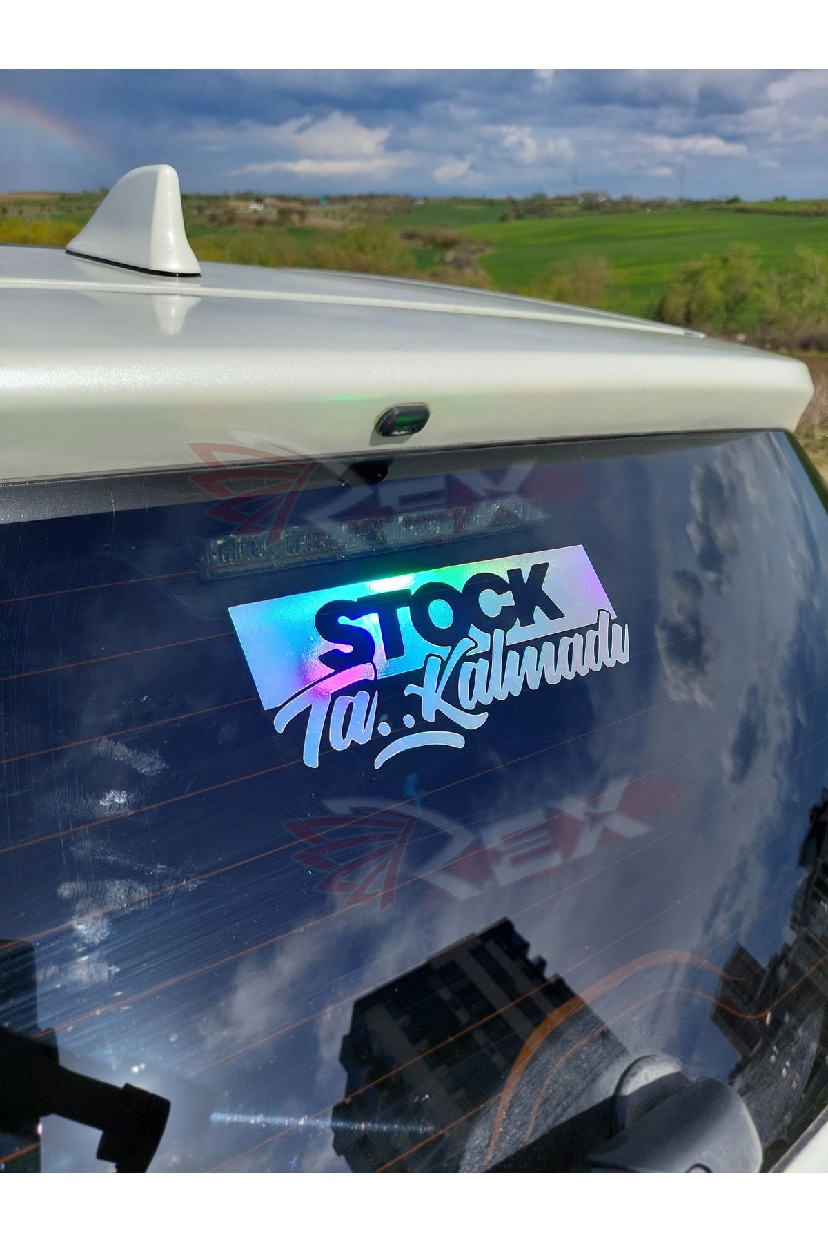 Rex Aksesuar Stockta Kalmadı Hologram Oto Sticker Araba Hologram