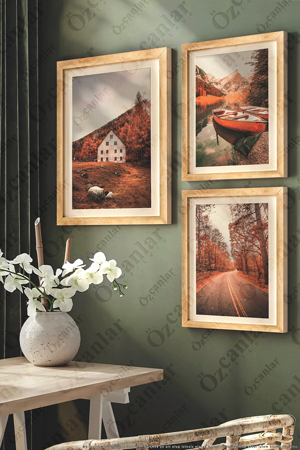ÖZCANLAR ÇERÇEVE Çerçeveli Tablo Resim Çerçevesi Dekoratif Çerçeve ...