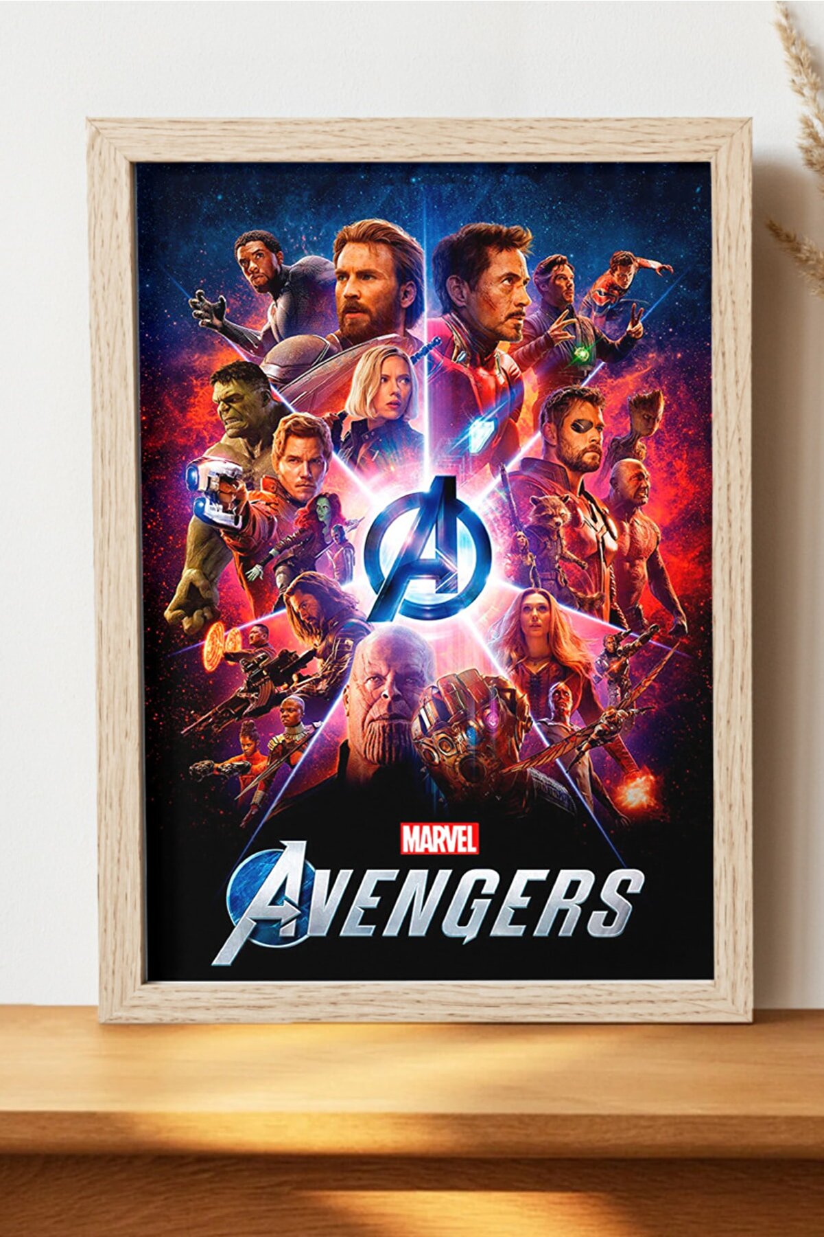 Luna Marissa Marvel Avengers Poster - Çerçevesiz Kalın Kağıt Oyun ...