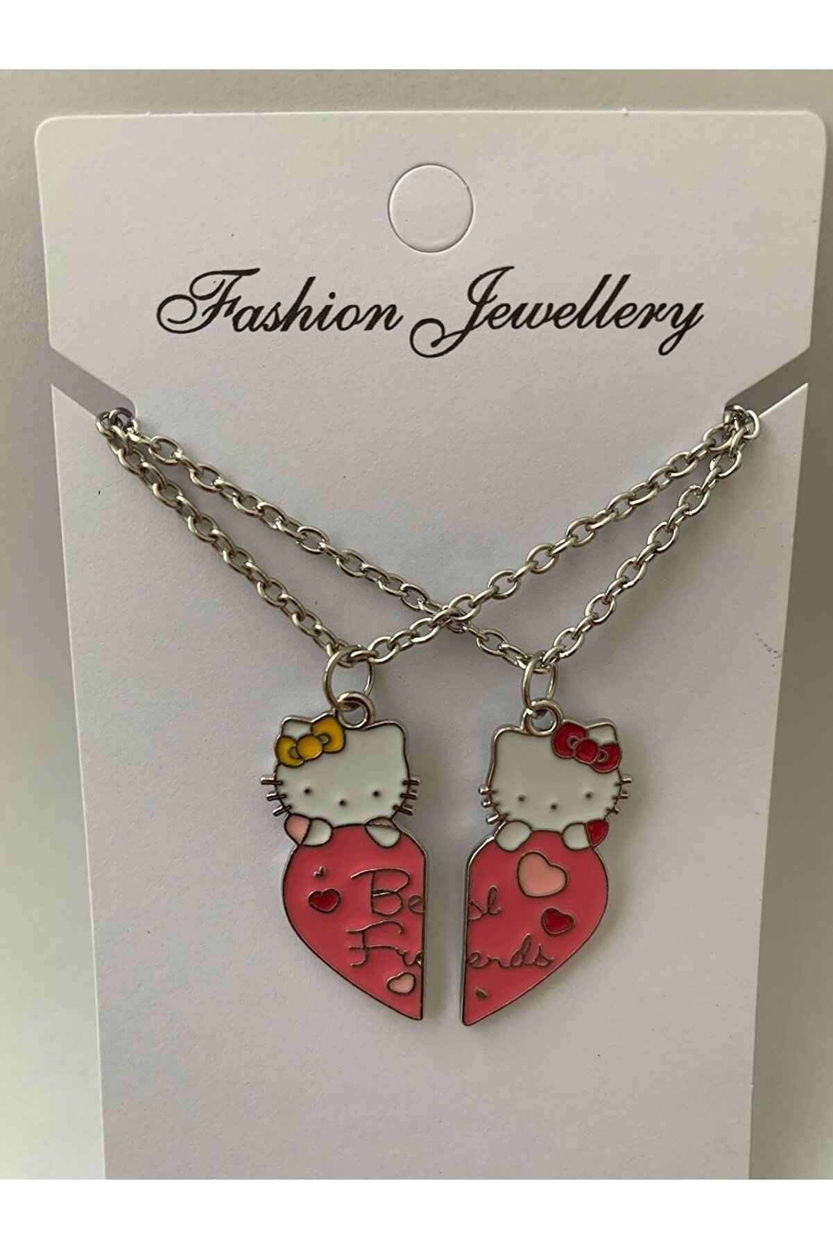 İYİ MODA 2 Adet Hello Kitty Best Friends Bff Çift Bileklik Fiyatı ...