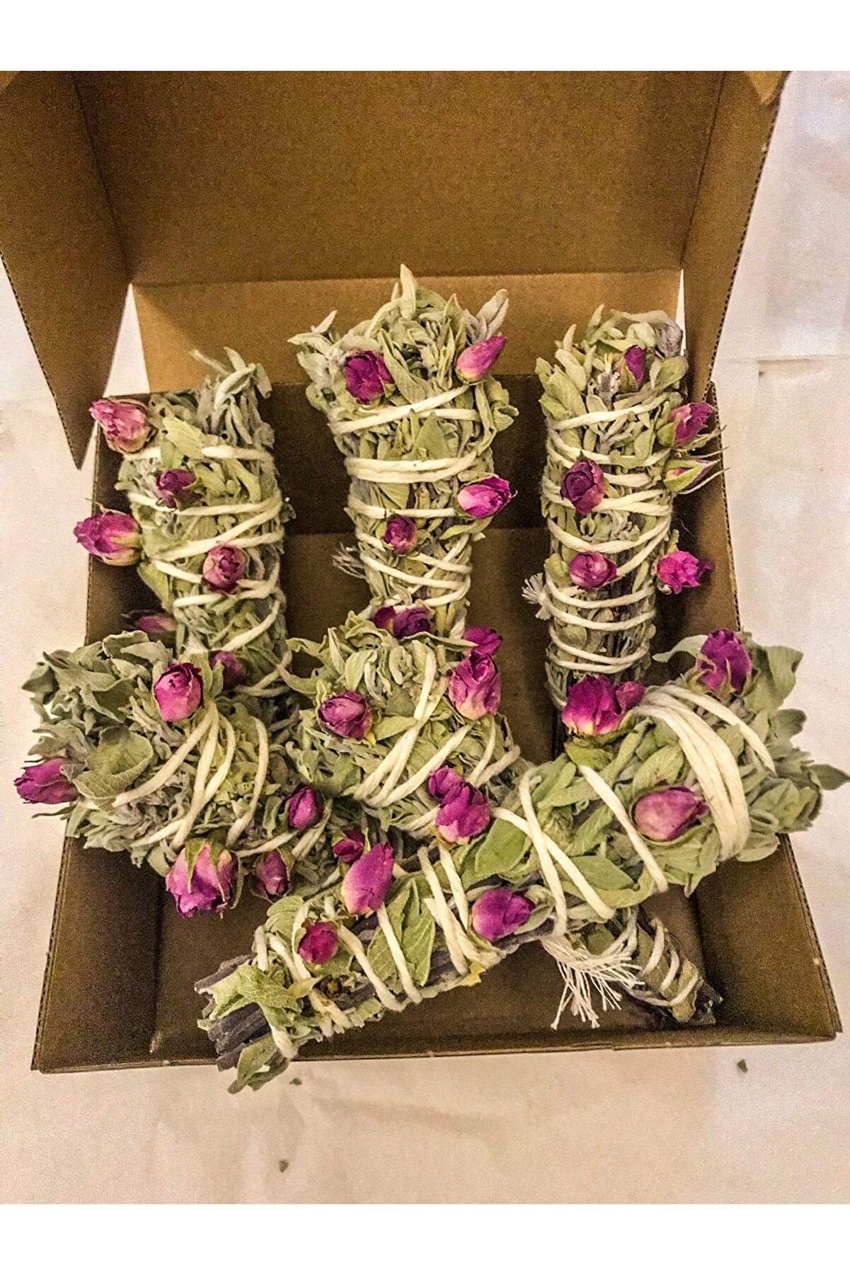 jengu natural 6’lı Aşk, Enerji Ve Arınma Ritüel Seti: Adaçayı Tütsü ...