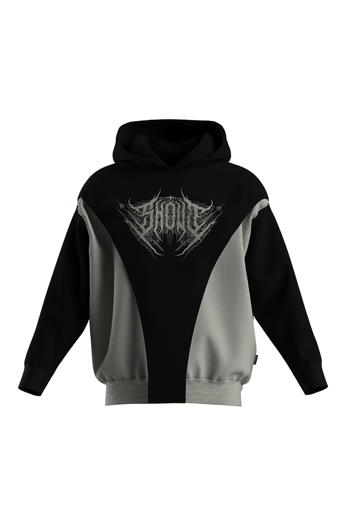 Shout Limited Edition Oversize Technical Logo Unisex Hoodie - Fiyatı ...