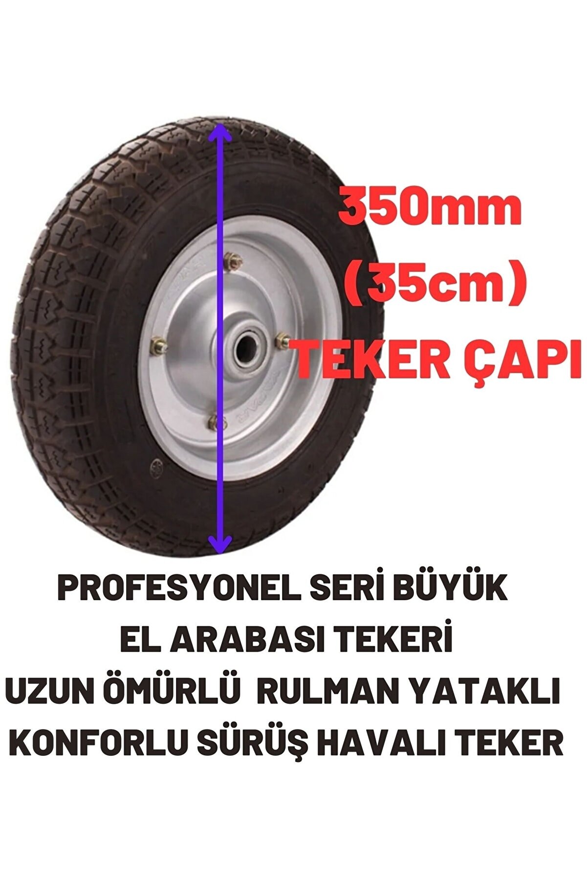 KL HOME 1. Kalite Profesyonel El Arabası Teker Bilyalı Yatak - Yedek ...