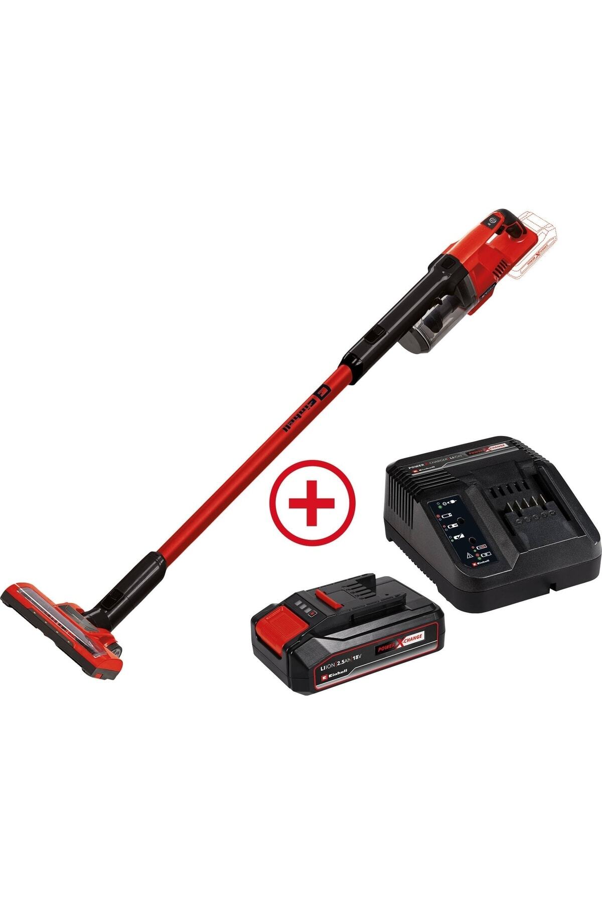 Einhell Te-sv 18 Li - Akülü Dikey Süpürge 2,5 Ah Pxc Starter Kit ...