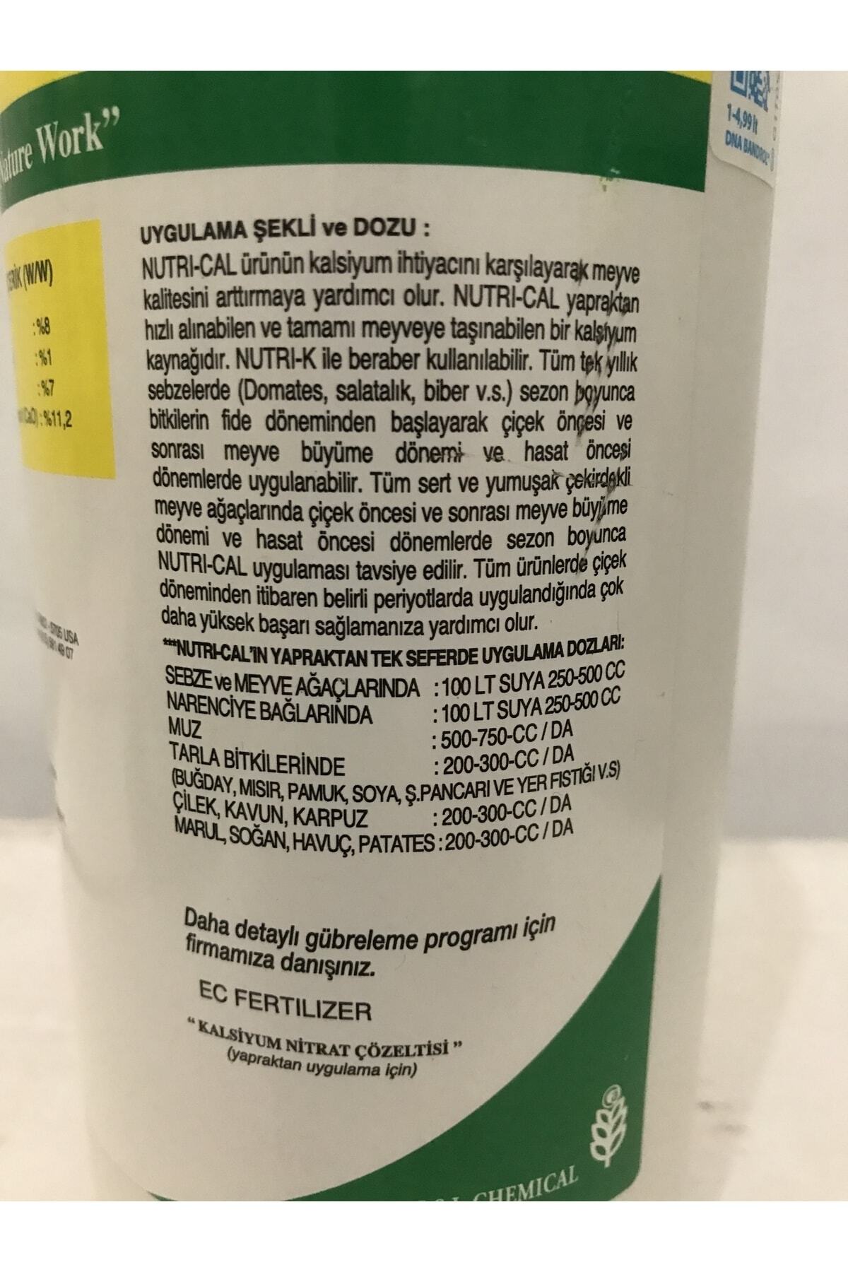 HEKAGRO Nutri? Cal 4lt Kalsiyumlu Sıvı Gübre - Fiyatı, Yorumları