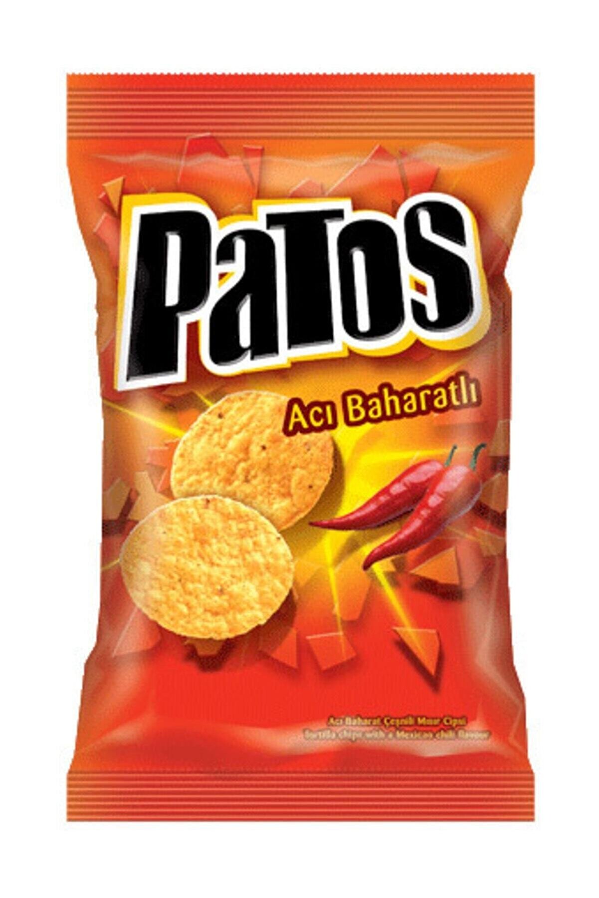 Patos Cips Acılı Acı Baharatlı 167 g Fiyatı, Yorumları - Trendyol