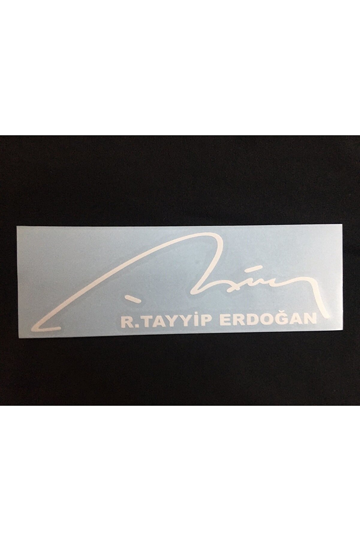otopaspascım R.tayyip Erdoğan Imza Sticker - Beyaz Rte Imza Sticker ...