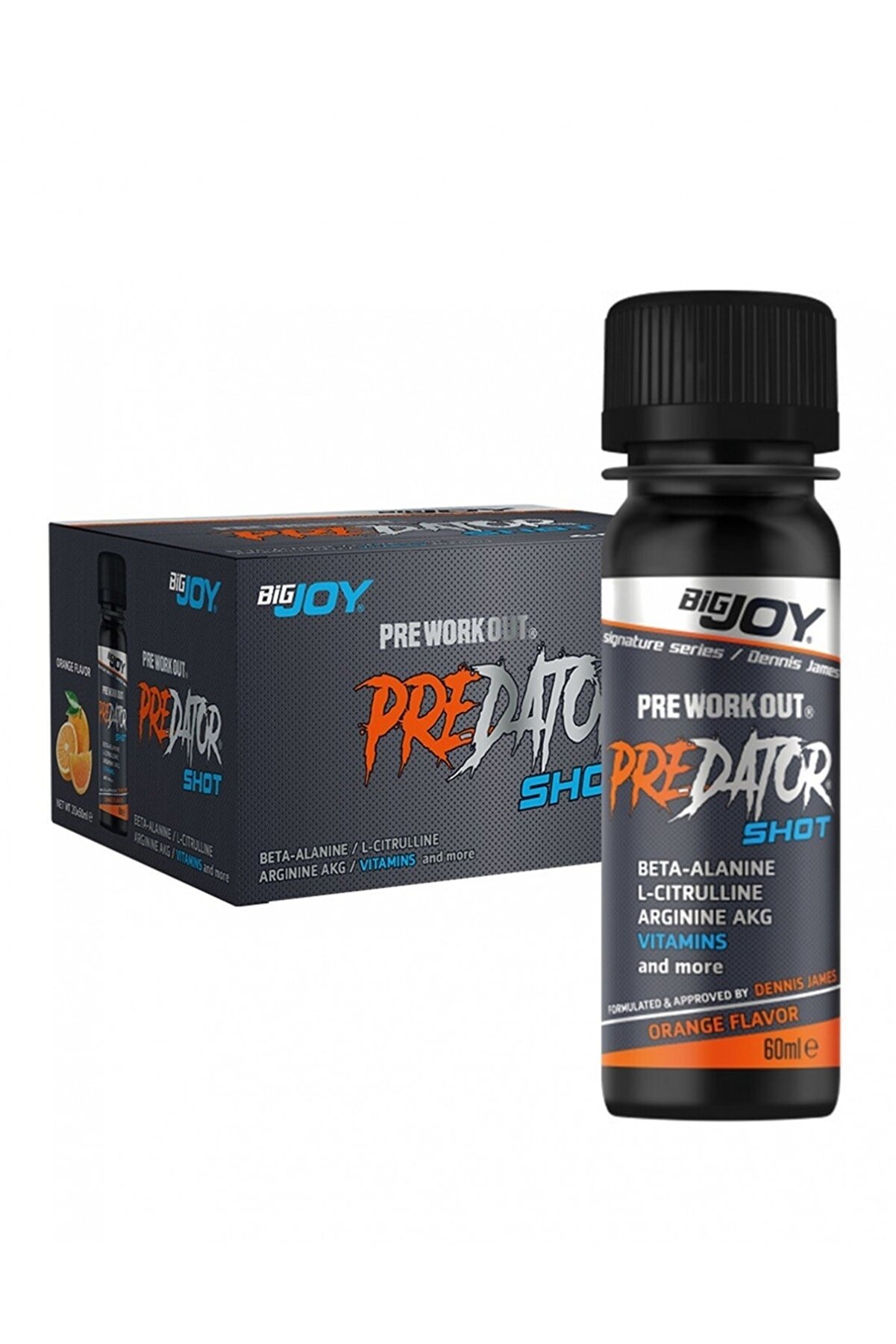 Big Joy Sports Predator Shot 60 ml X 20 Ampul Portakal Fiyatı ...